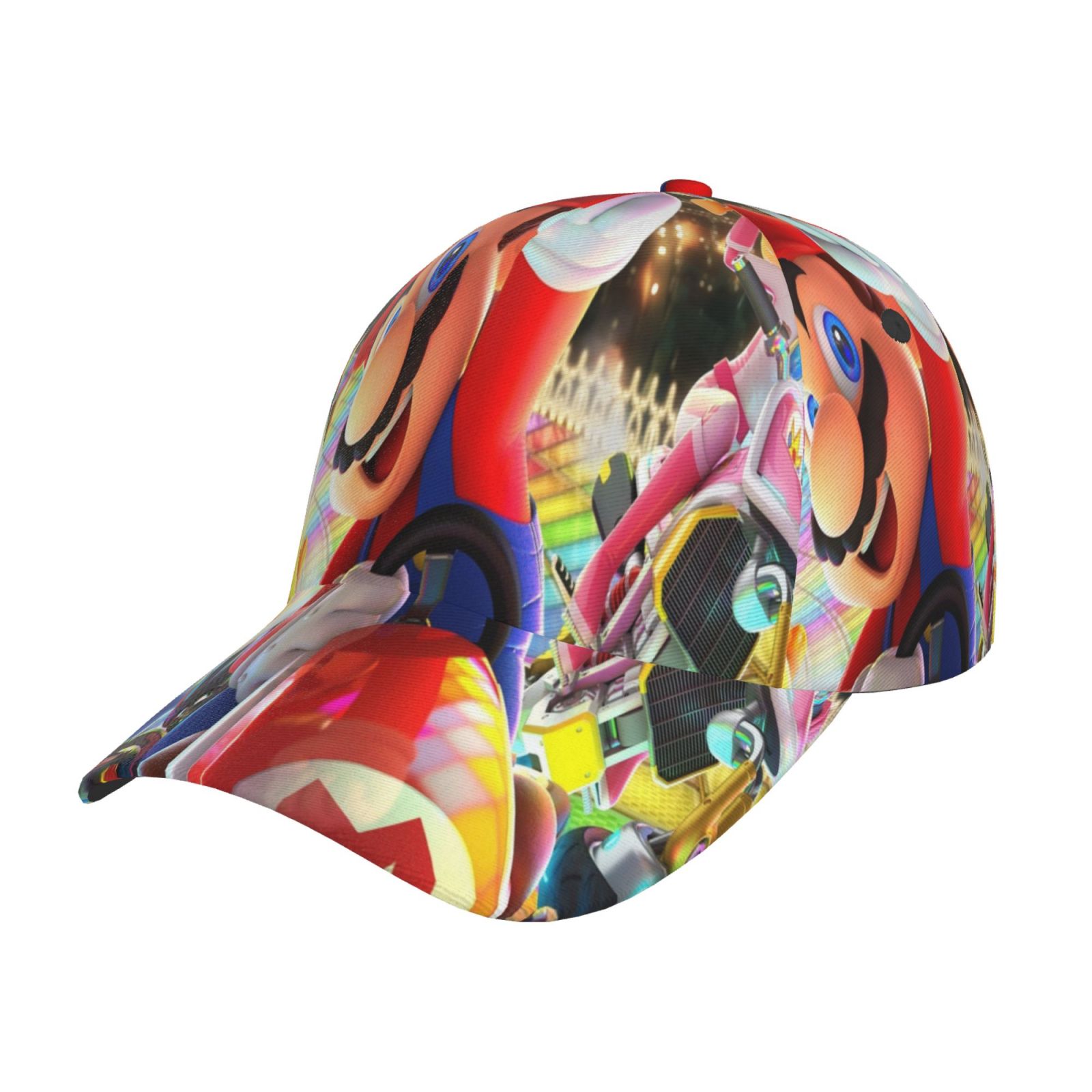 Super Mario Baseball Cap Men Women Classic Adjustable for Running ...