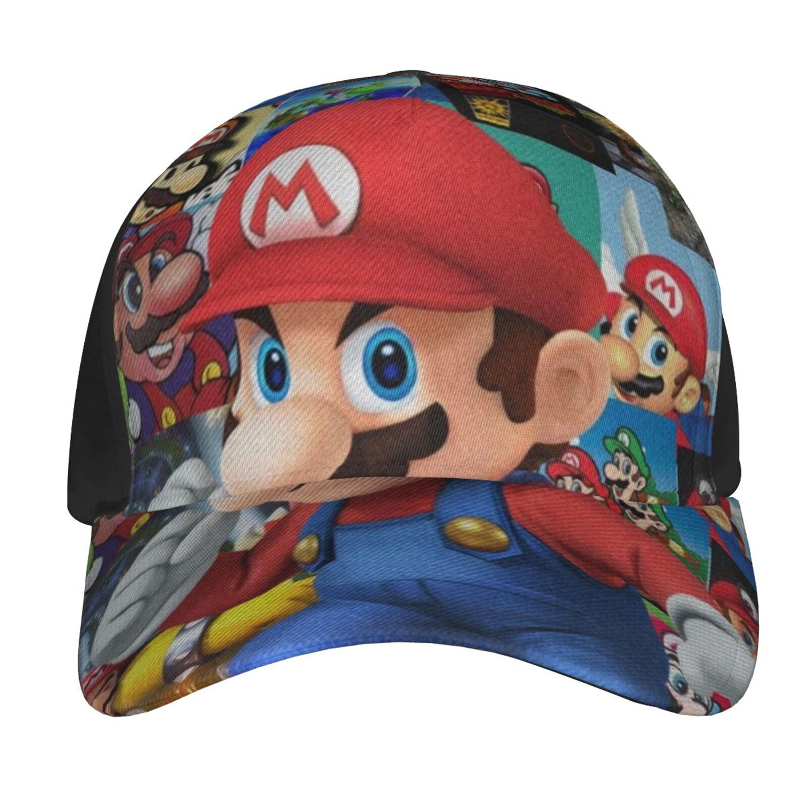 Super Mario Baseball Caps For Men Women Fashion Printed Dad Hats ...