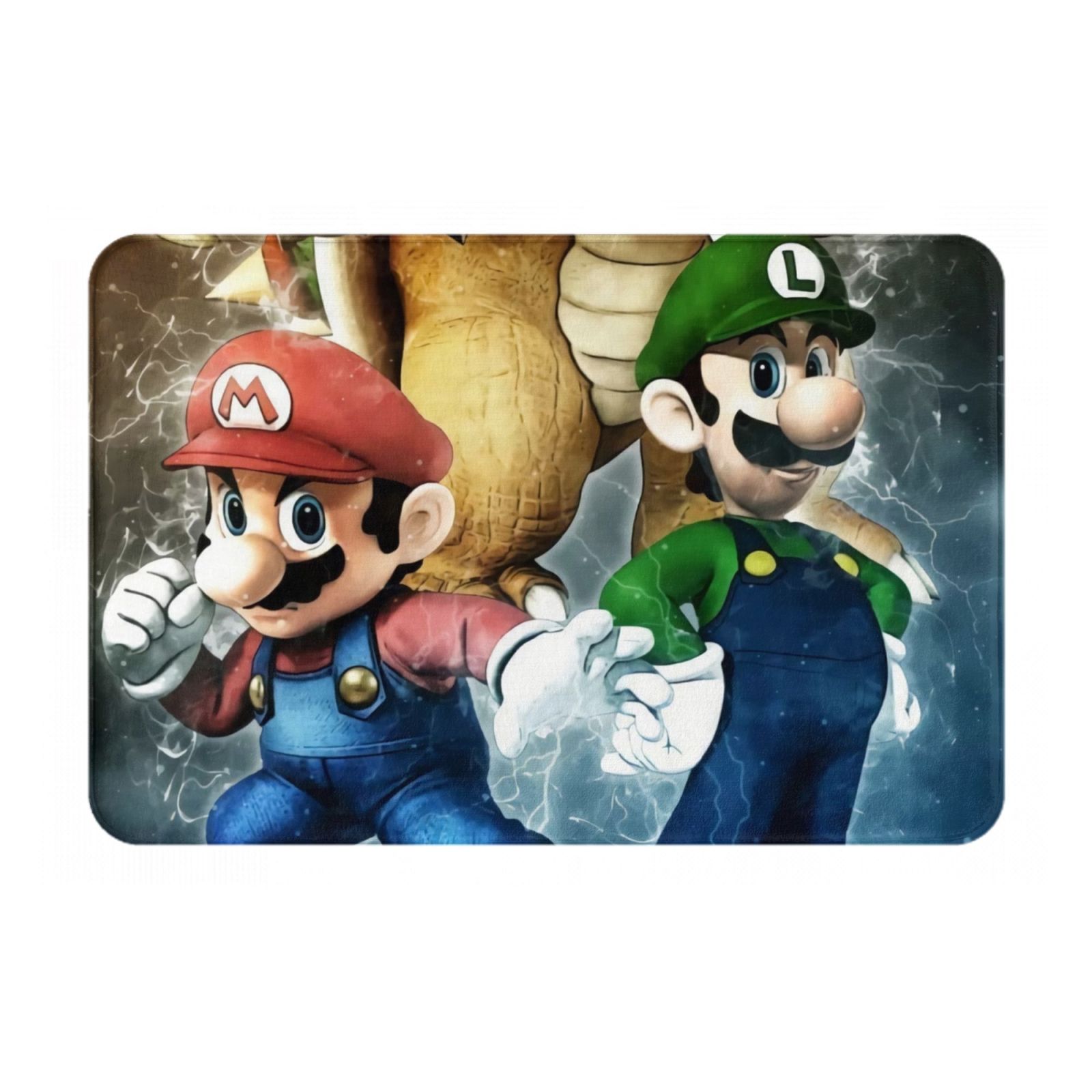 Super-Mario Bathroom Rugs,Bath Mats for Bathroom Non-Slip,Super Soft ...