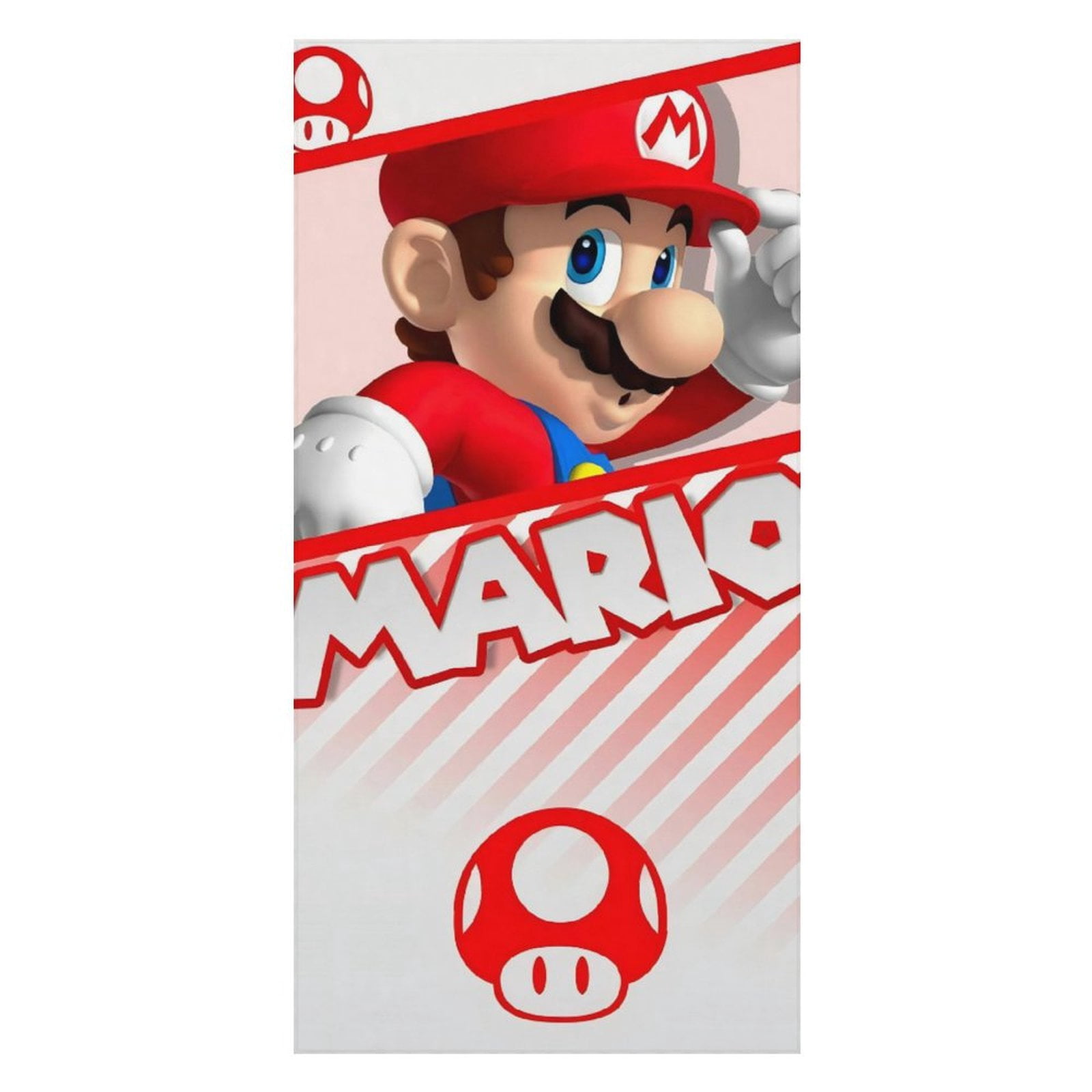 Super Mario Beach Towel Oversized Quick-drying Cute Cartoon Towel for ...