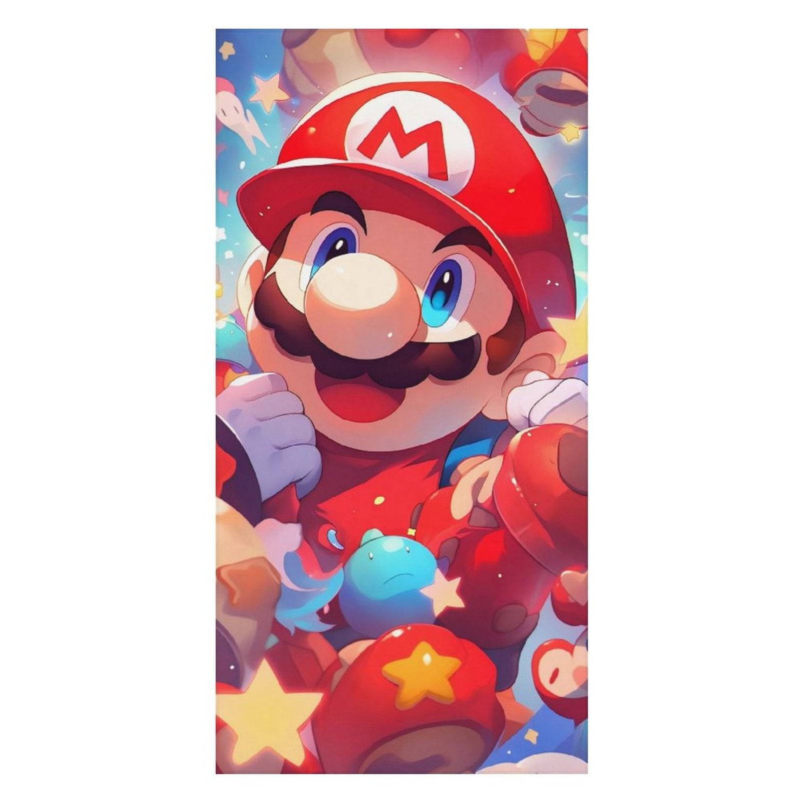 Super Mario Beach Towel Pool Towel Extra Large 160x80cm - Walmart.com