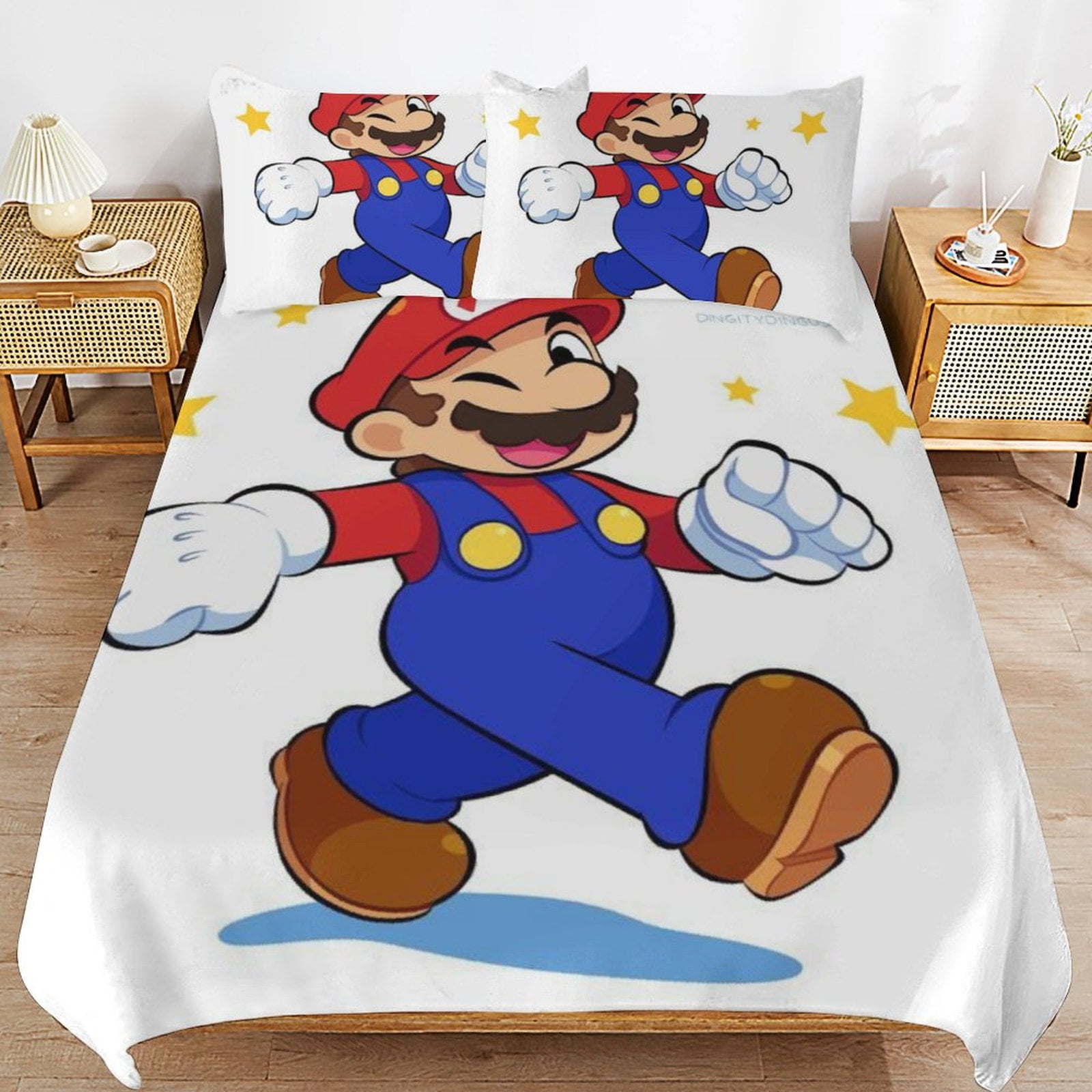 Super Mario Bed Duvet Cover Microfiber Bedding Sets 3D Printed ...