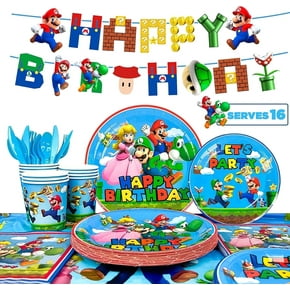 Super Mario Bros Party Supplies in Party & Occasions - Walmart.com