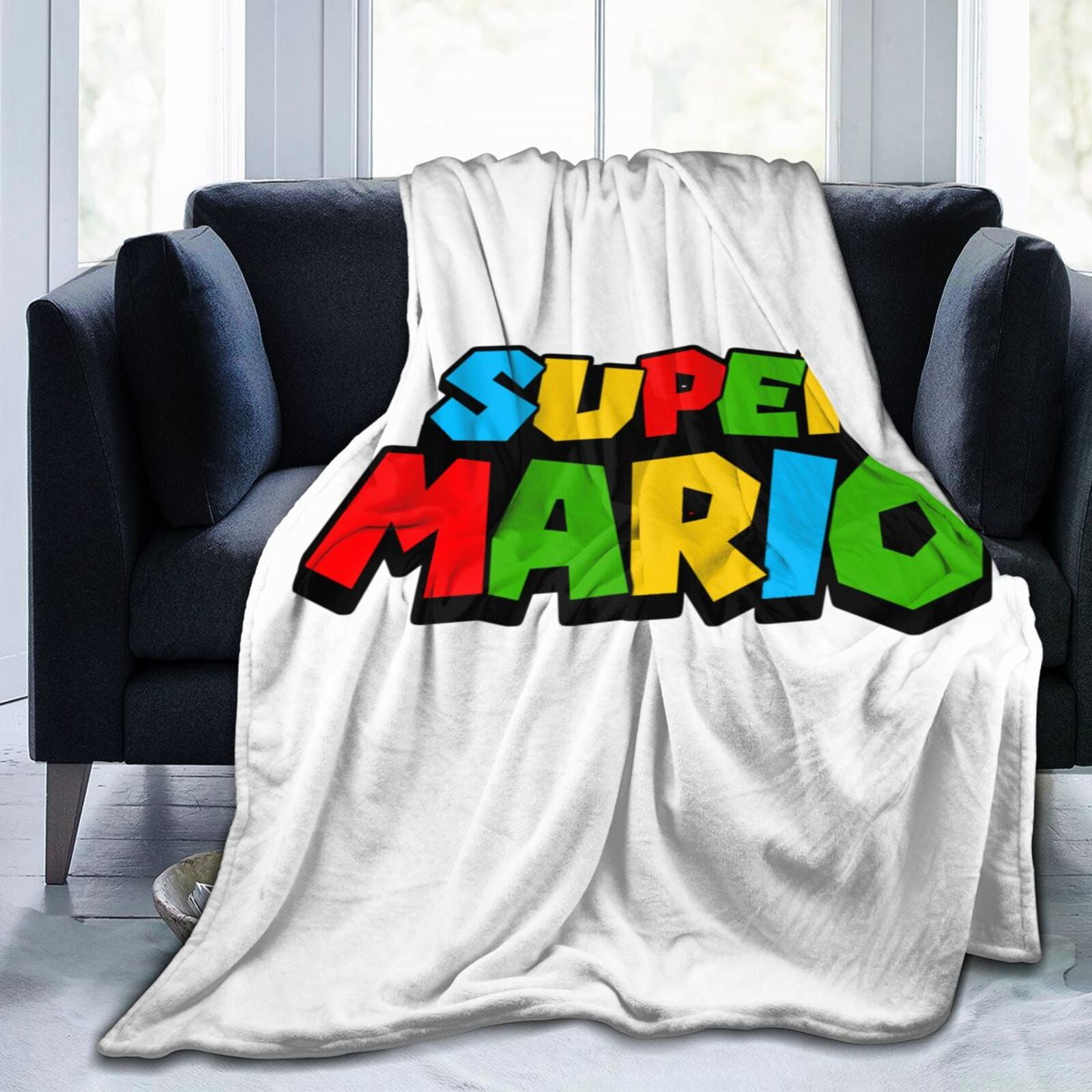 Super Mario Blanket Ultra-Soft Micro Fleece Blanket Microfiber Throw ...