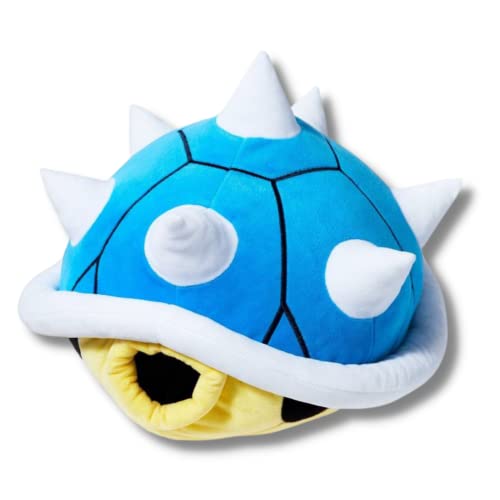 Super Mario Blue Spiny Shell Kids Bedding Super Soft Plush Cuddle ...