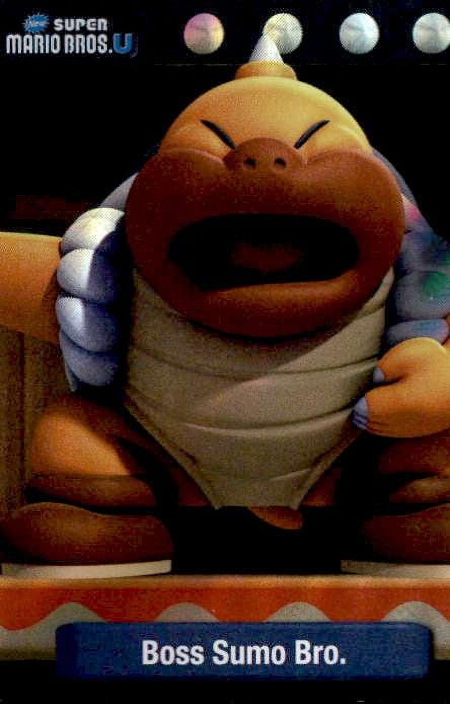 Super Mario Boss Sumo Bro. Dog Tag Trading Card - Walmart.com