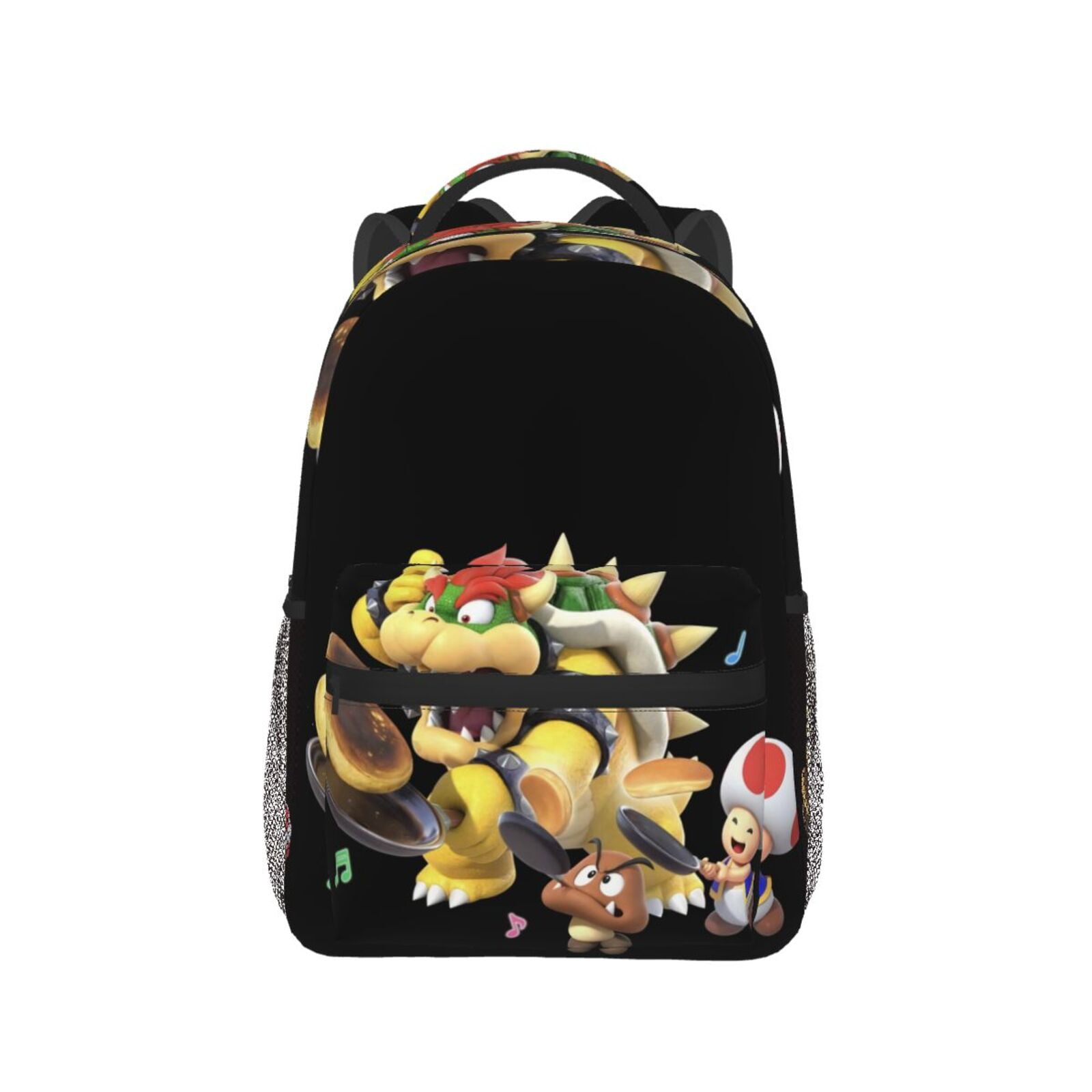 Super Mario Bowser Goomba Backpack,Polyester Travel Backpack for Women ...