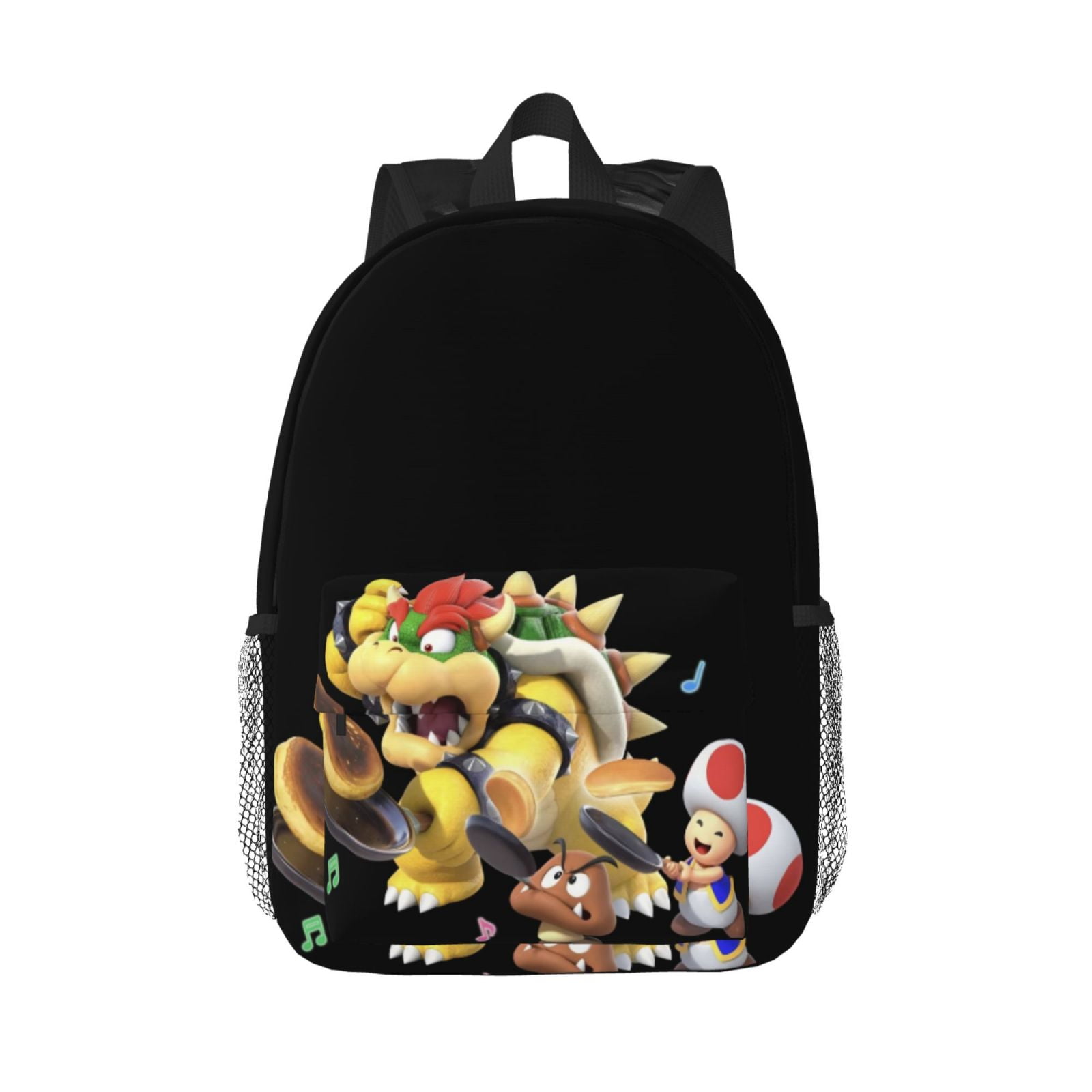 Super Mario Bowser Goomba Backpacks with Side Pockets-Durable ...