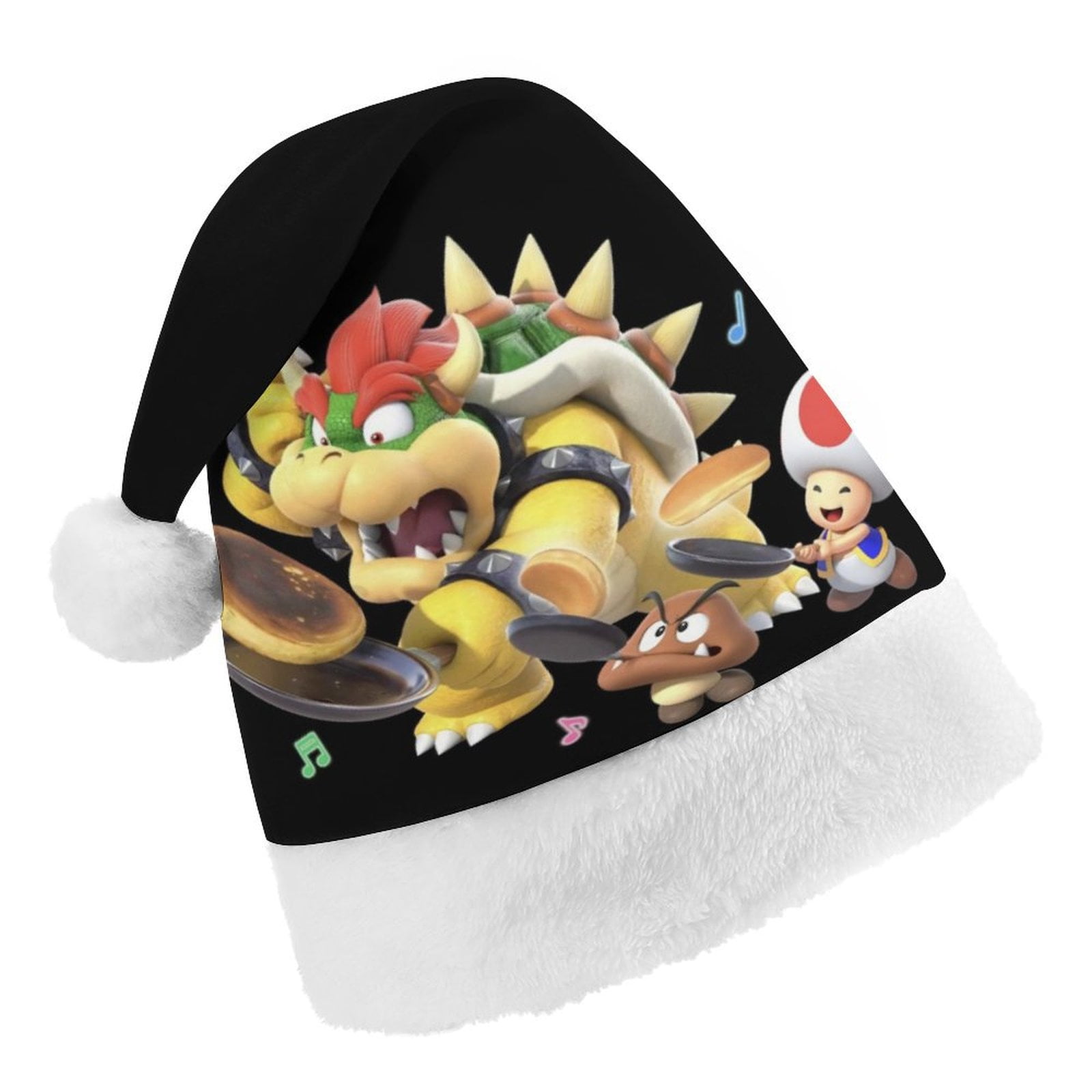 Super-Mario Bowser Goomba Santa Hat,Super-Mario Bowser Goomba Christmas ...