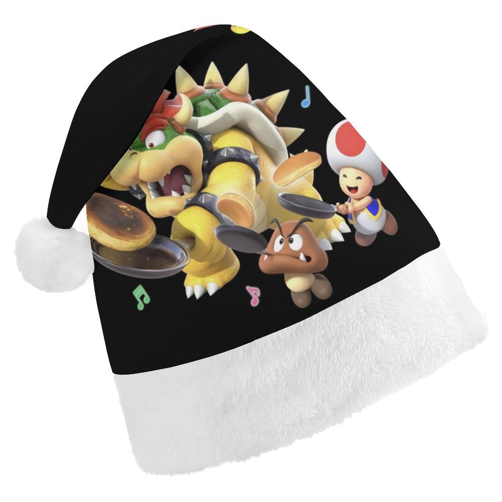 Super-Mario Bowser Goomba Santa Hat,Super-Mario Bowser Goomba Christmas ...