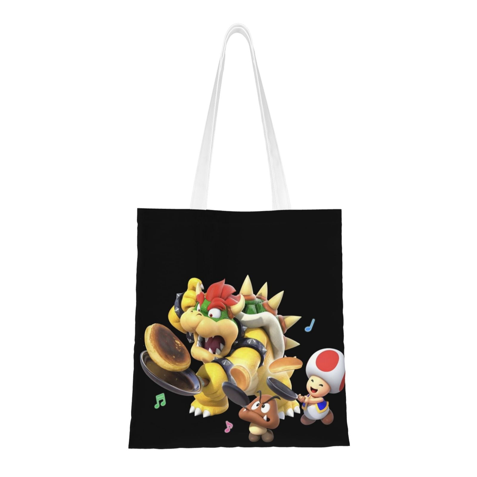 Super Mario Bowser Goomba Tote Bag For Women Girls Girly Cartoon Canvas ...