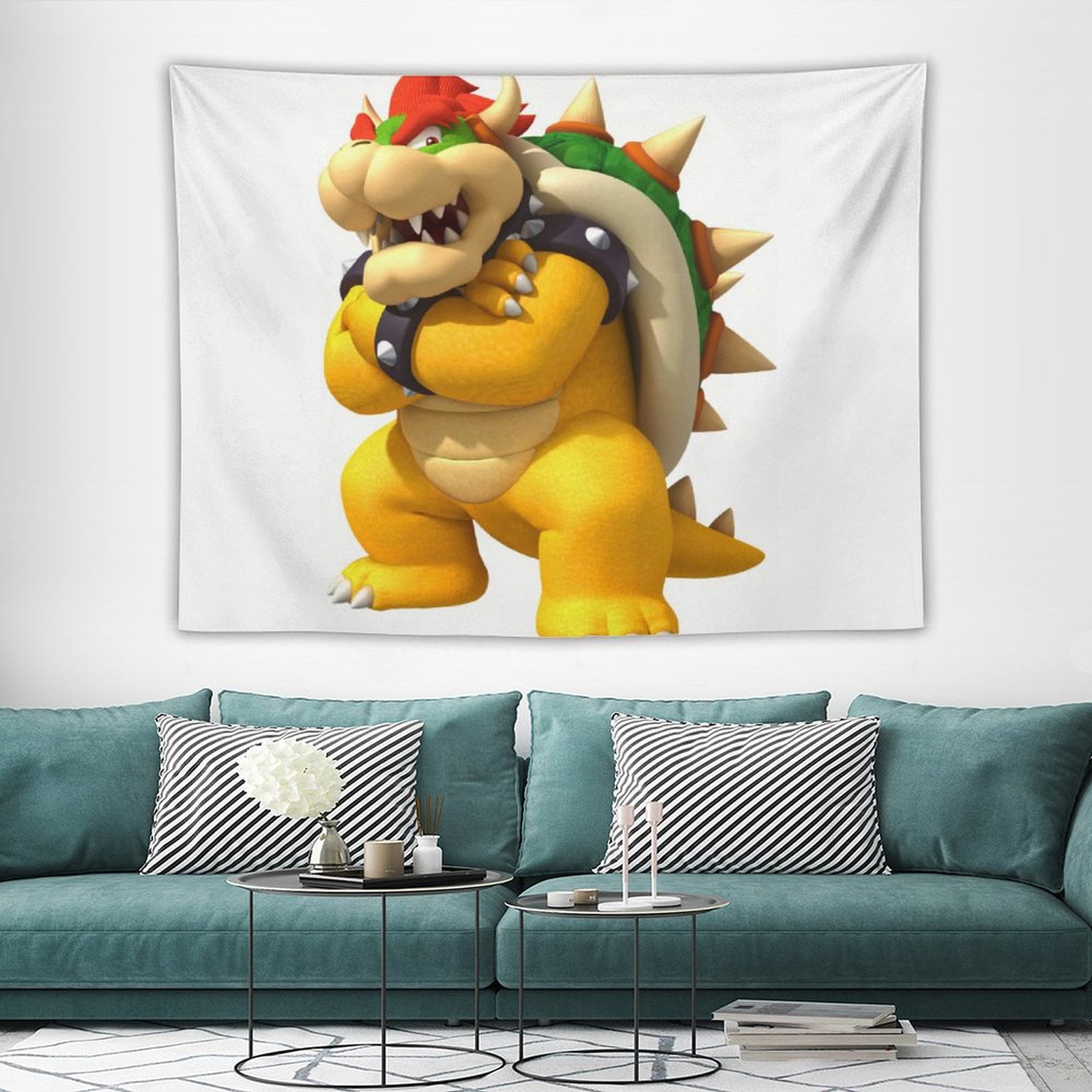 Super Mario Bowser Tapestry,Super Mario Bowser Poster for Bedroom Girls ...