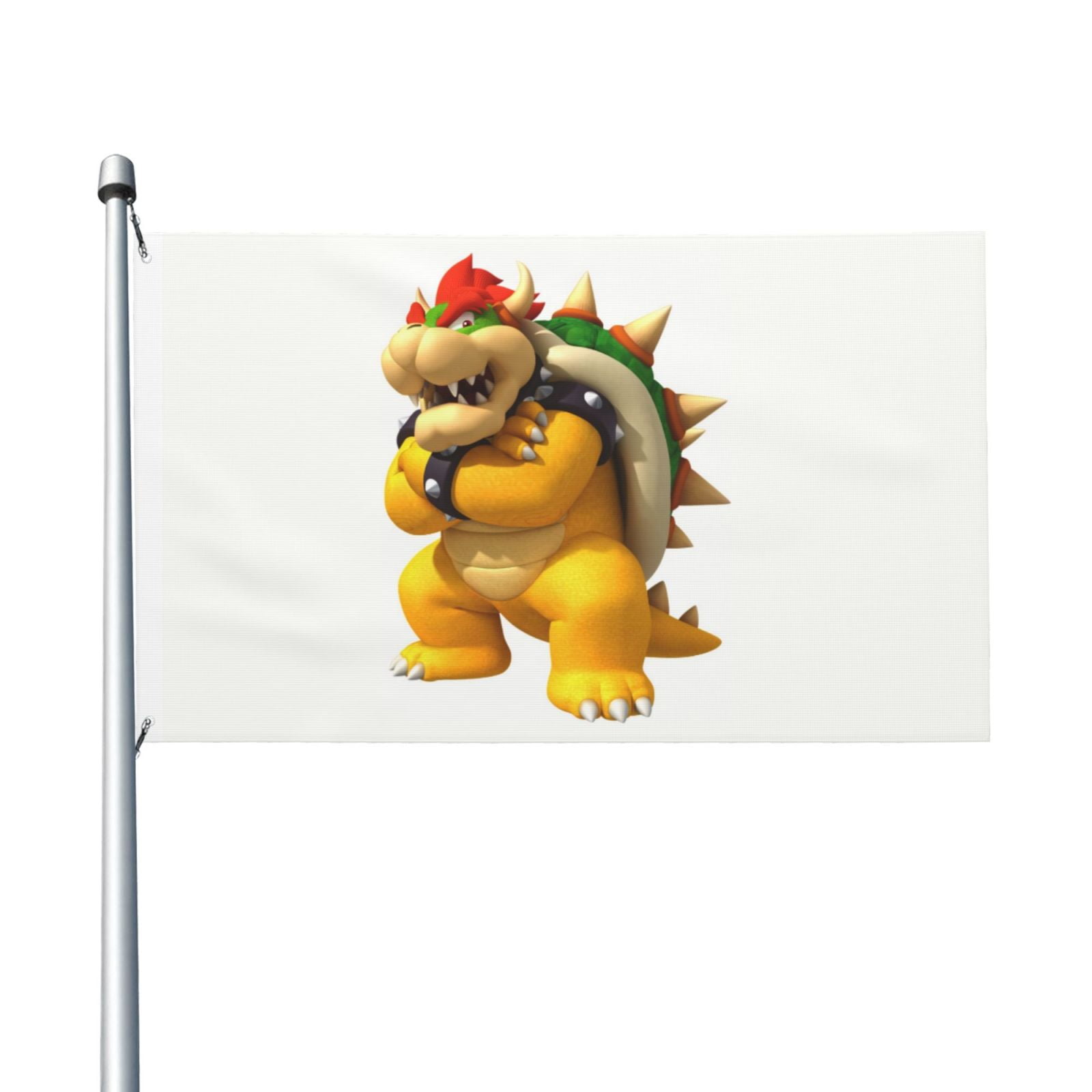 Super Mario Bowser2 3x5ft Face Flag Fade Proof Holiday Fall Flag ...