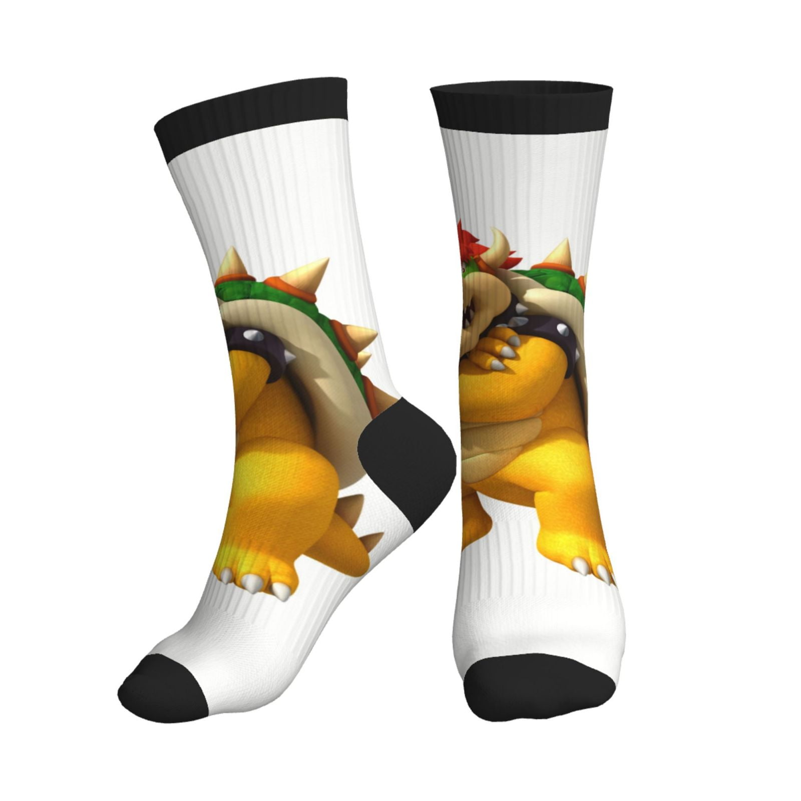 Super Mario Bowser2 Crew Socks, Funky Silky Comfort Socks For Men Women ...
