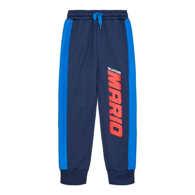 Super Mario Boys’ Active Jogger Pants, Sizes 4-16 - Walmart.com