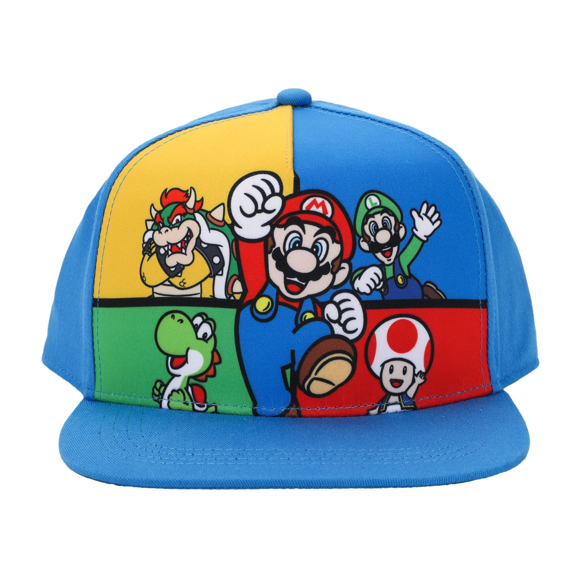 Super Mario Boys Snapback Hat, OSFM - Walmart.com
