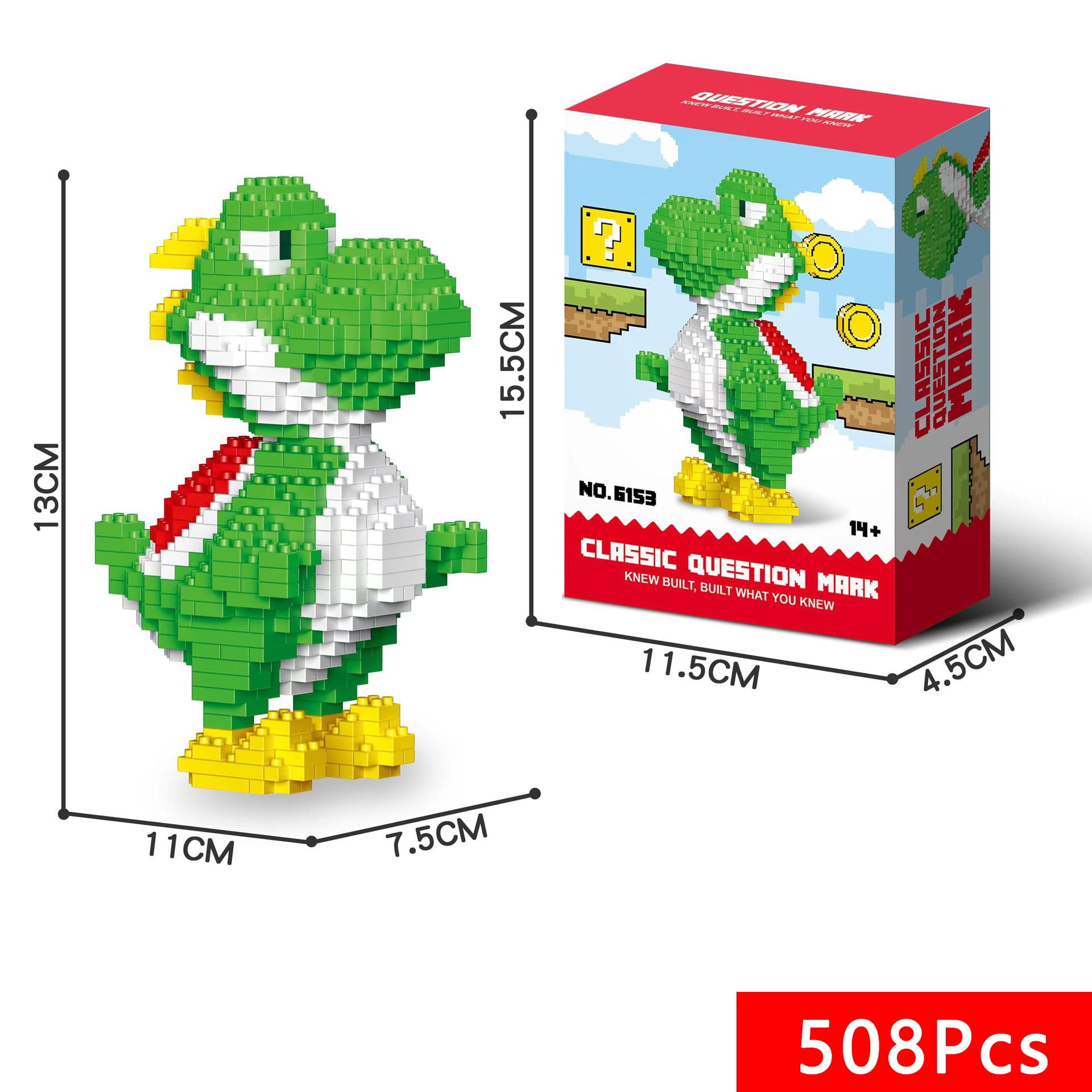 Super Mario Bro Building Blocks Lega Mario Luigi Figure Yoshi Building ...