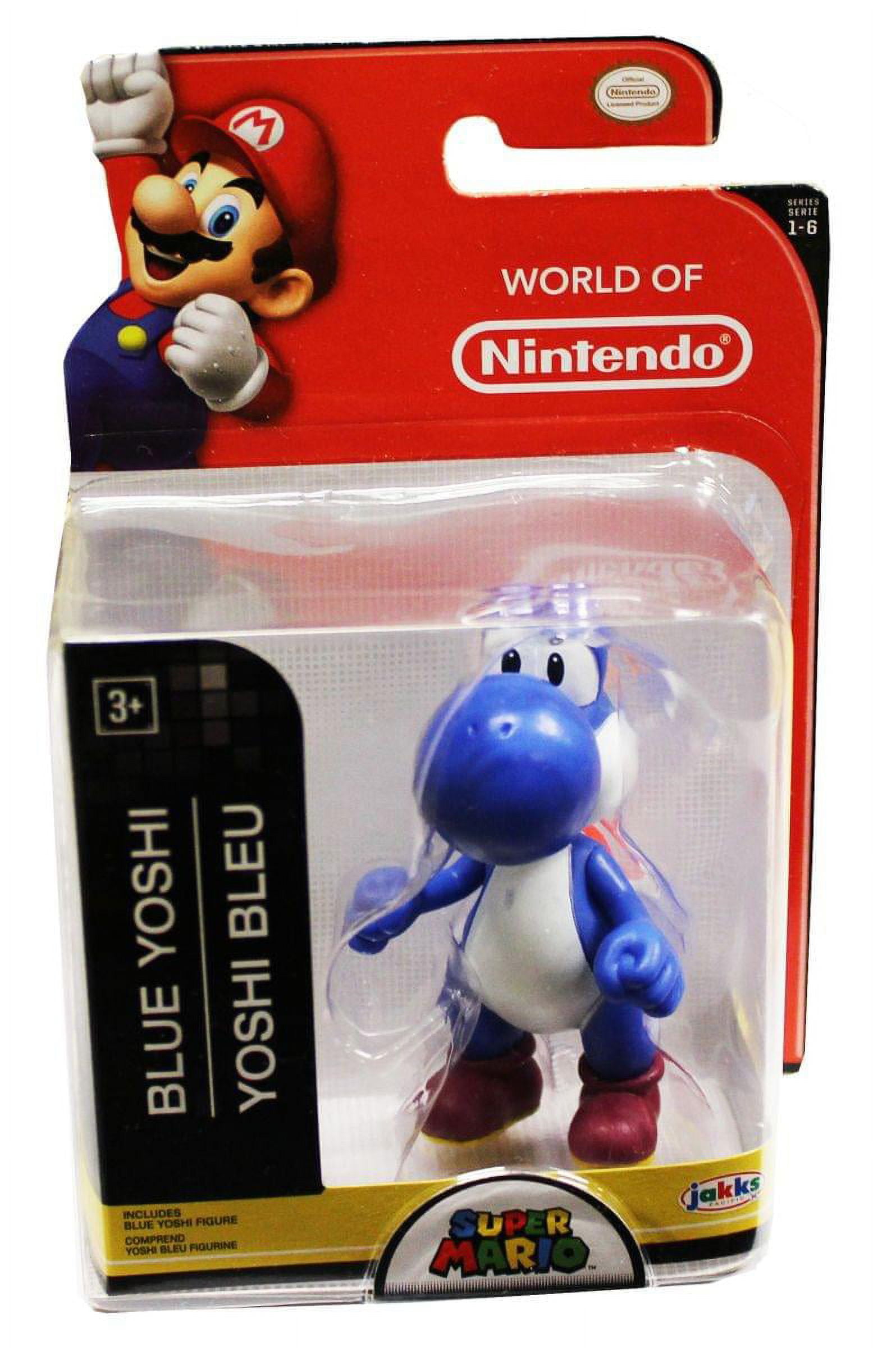 World of Nintendo Blue Yoshi Action Figure - Walmart.com