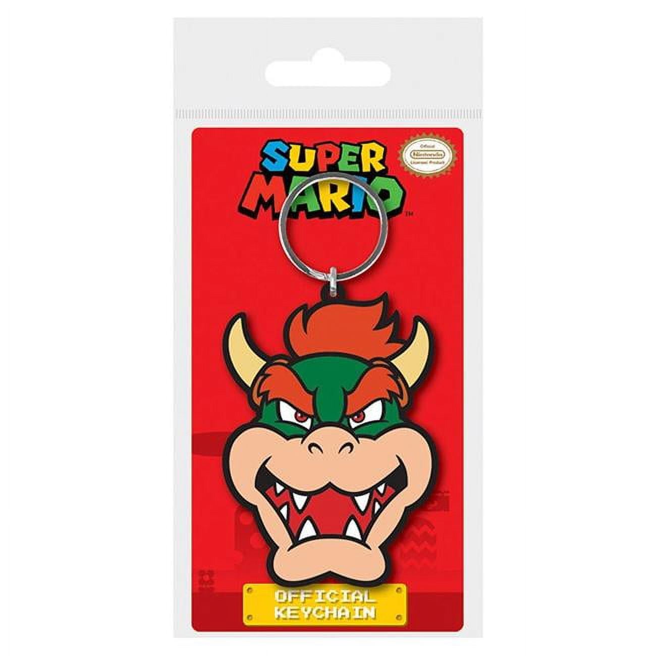 Super Mario Bros 46209 Super Mario Bros Bowser Rubber Keychain ...