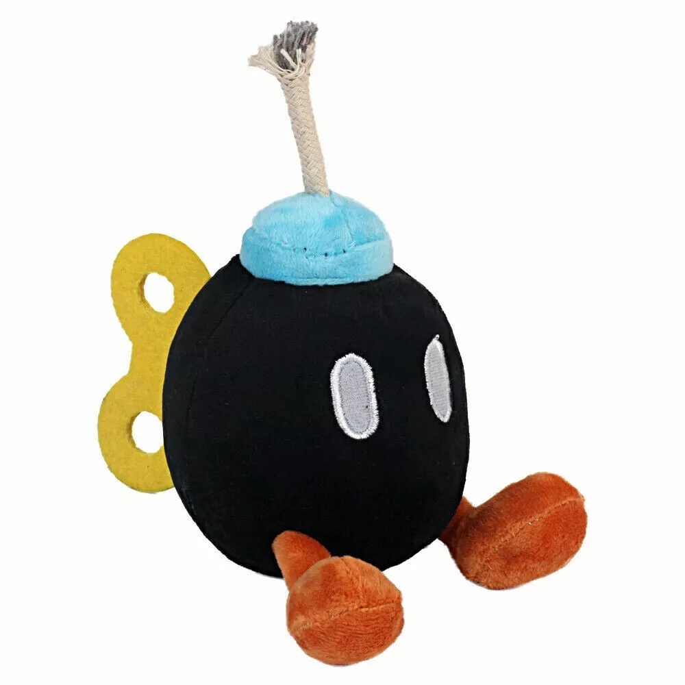 Super Mario Bros 7" Bob-omb Stuffed Animal Plush Doll Toy - Walmart.com