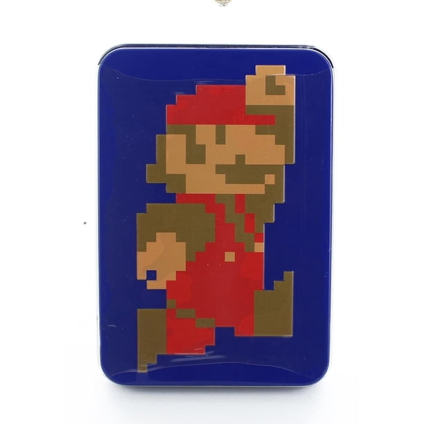 Super Mario Bros. 8-Bit Mario Mint Candy Tin - Walmart Business Supplies