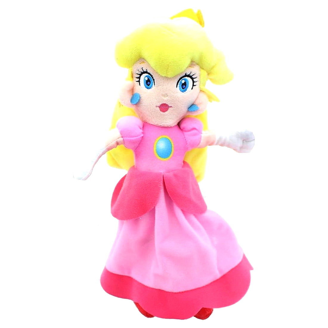 Super Mario Bros Princess Peach 12 in. Plush Doll - Soft Toy Stuffed ...