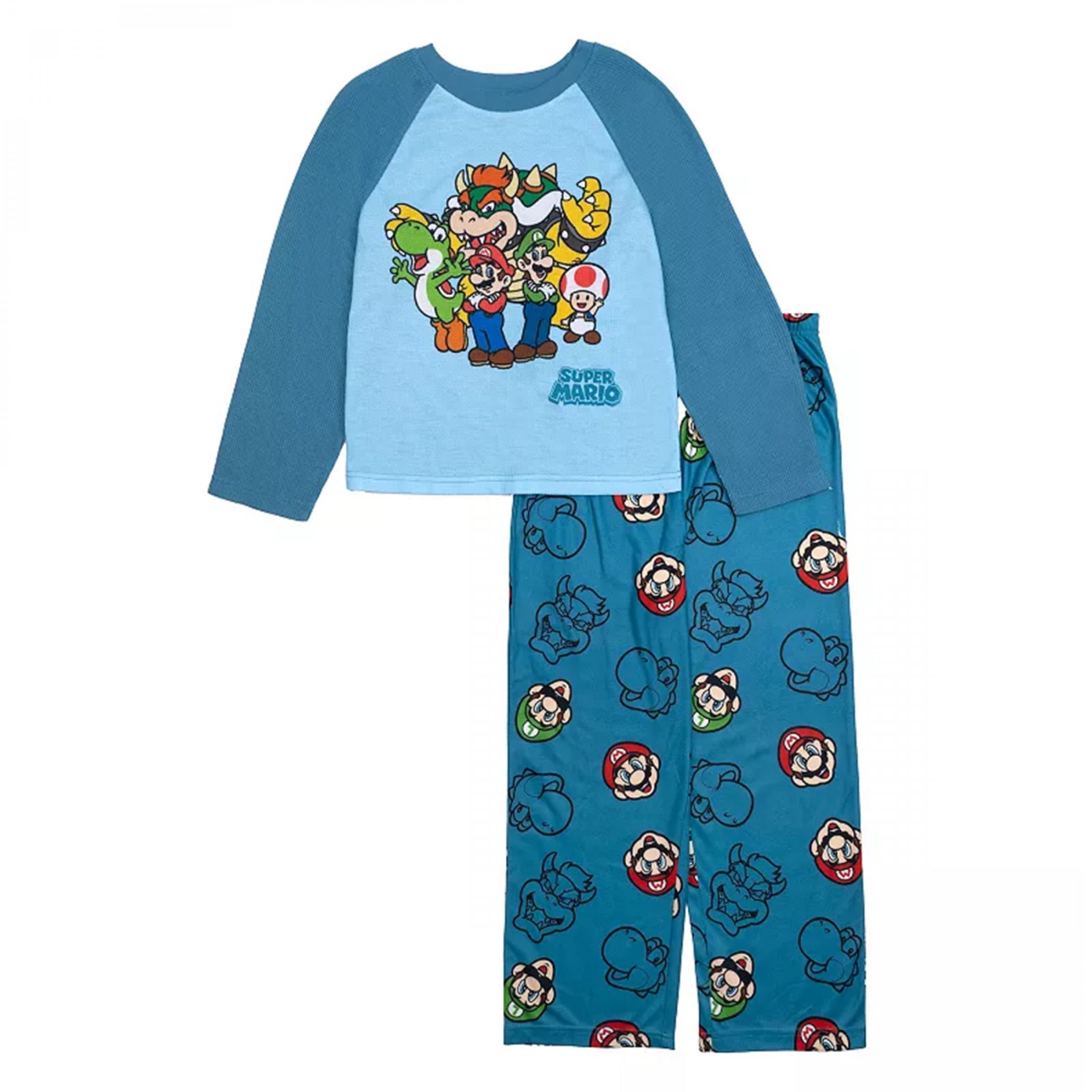 Super Mario Bros 879297-small-7-8 Super Mario Bros. All Over Print Long ...