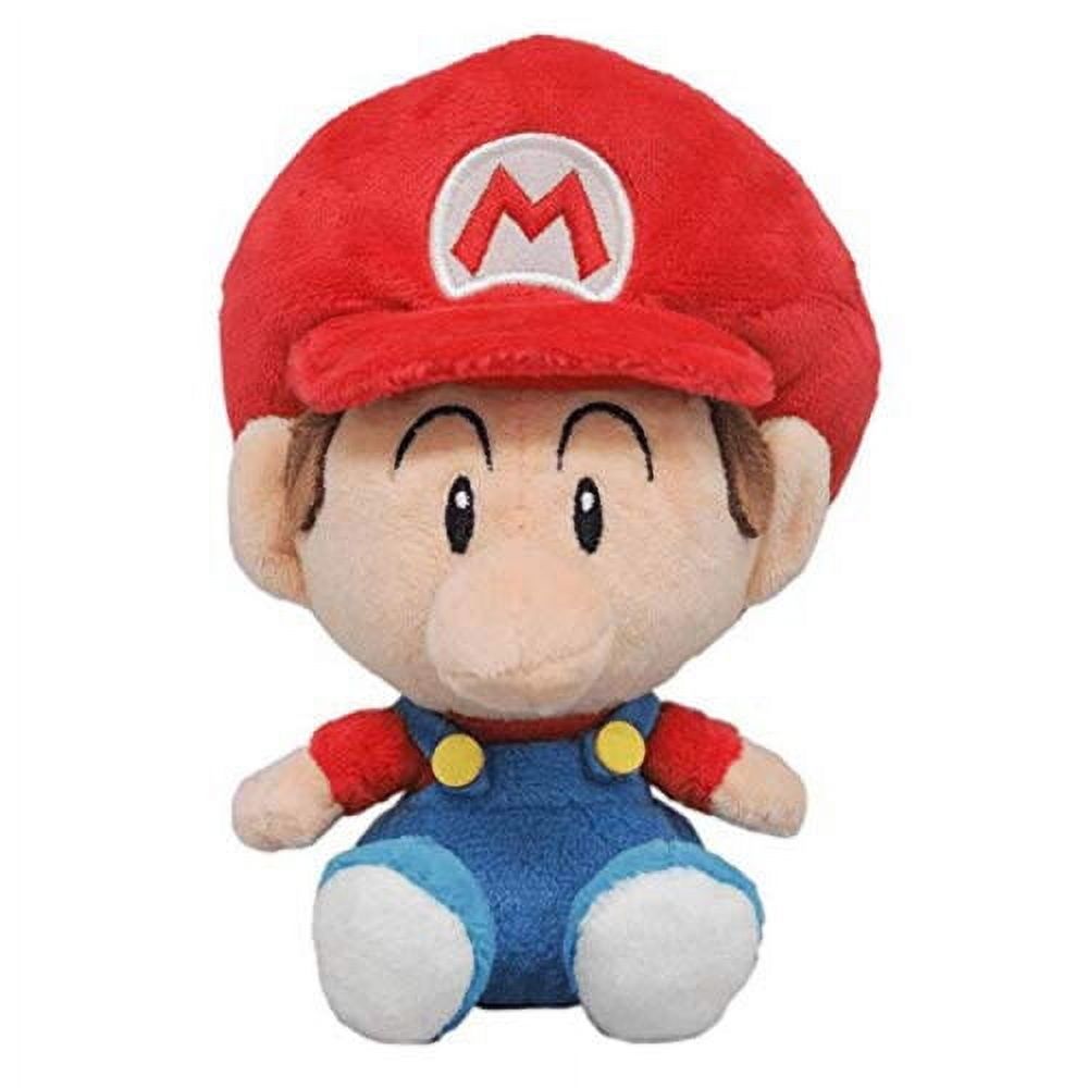 Super Mario Bros All Stars Baby Mario 6" Plush Toy [Little Buddy] | # ...