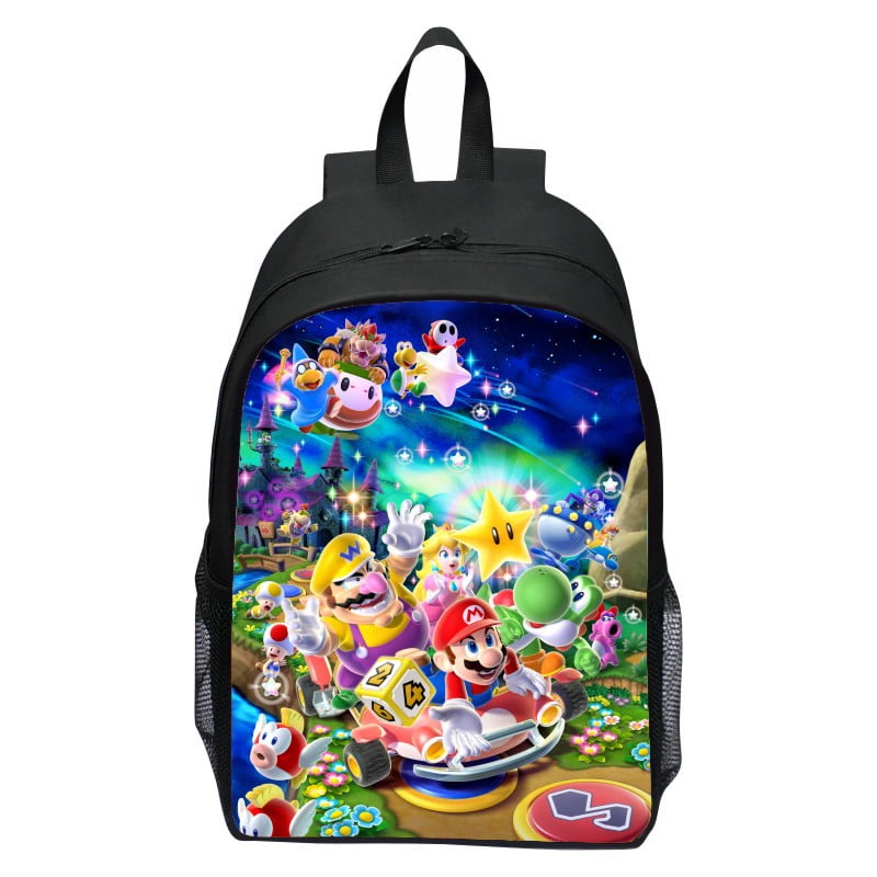 Super Mario Bros. Backpack, 16 Inch School Bag for Boys and Girls ...