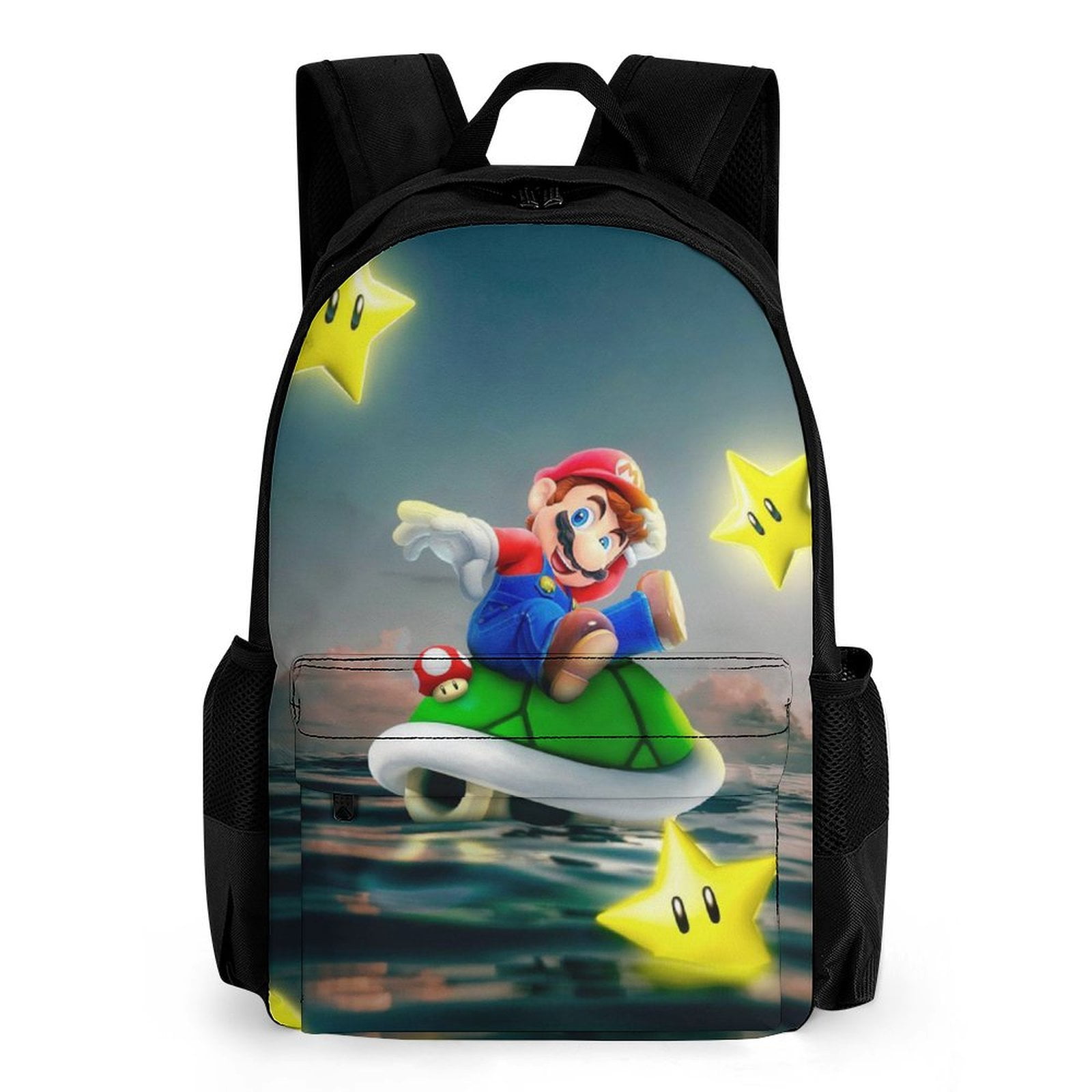 Super Mario Bros Backpack Laptop Bag Large Capacity Multipurpose ...