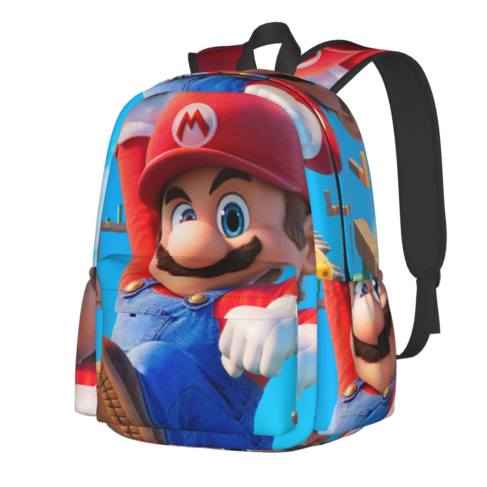 Super Mario Bros Backpack Laptop Daypack School Shoulders Knapsack ...