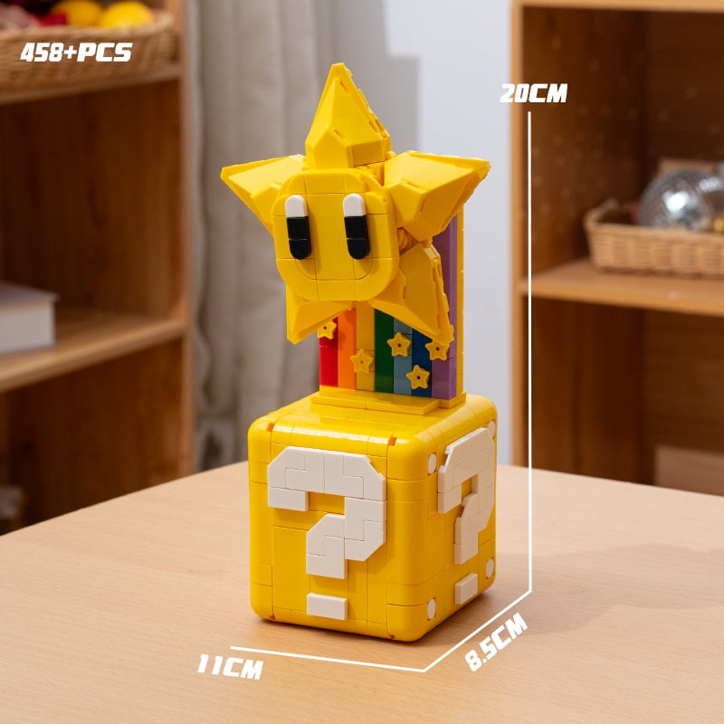 Super Mario Bros Building Blocks Yoshi Luigi Star Assembly Question ...