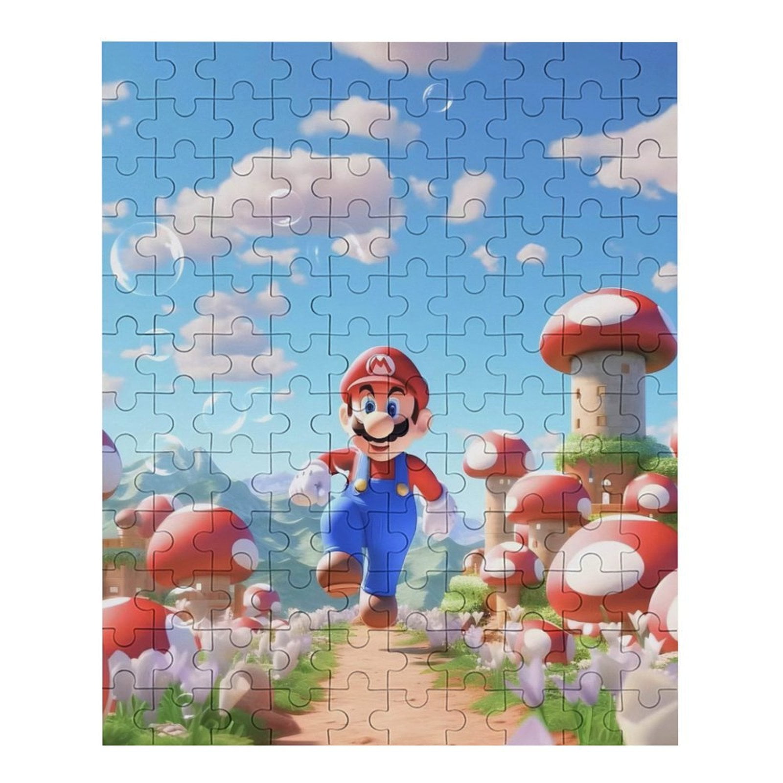 Super Mario Bros Cartoon Toy Puzzles Birthday Gifts for Children ...