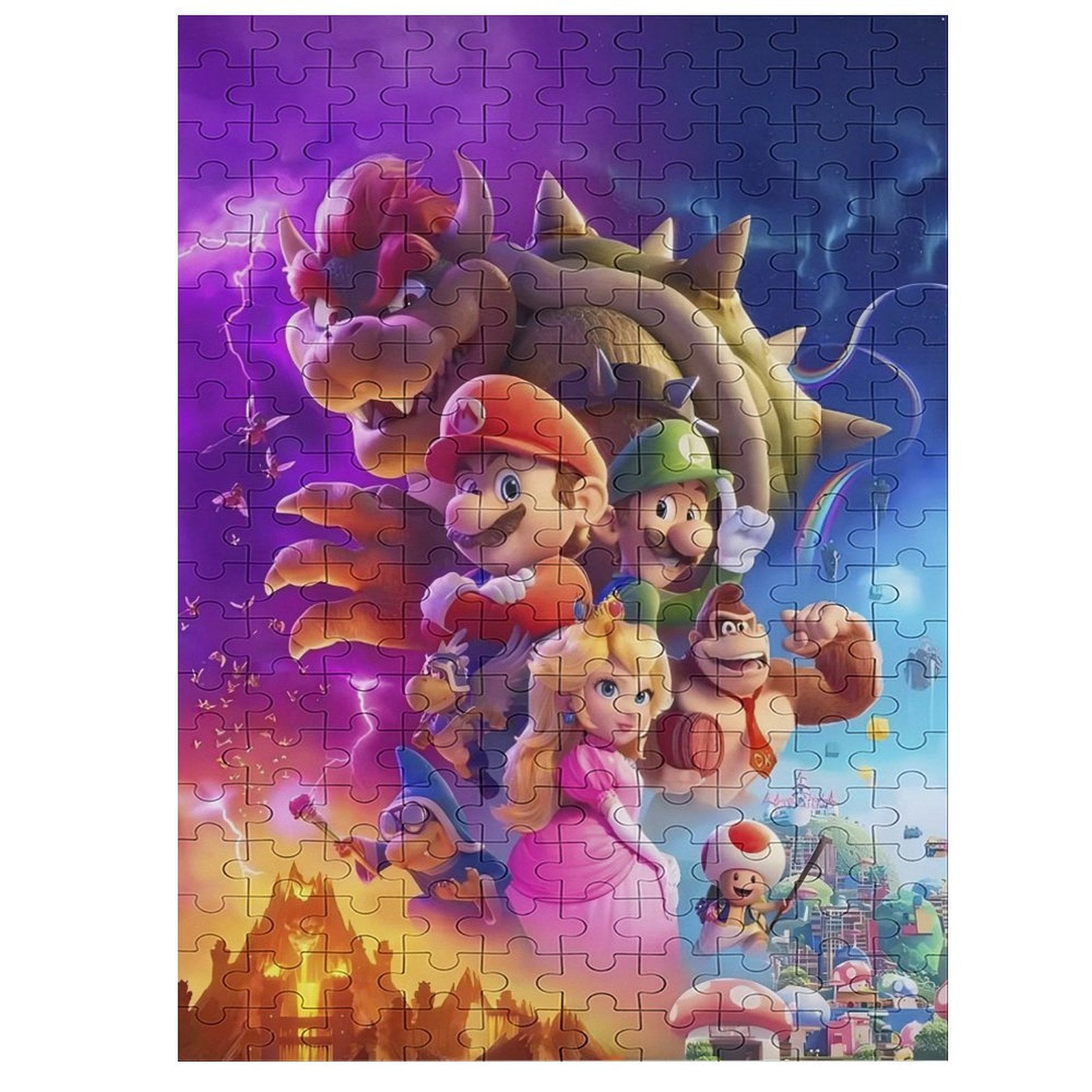 Super Mario Bros Cartoon Toy Puzzles Birthday Gifts for Children ...