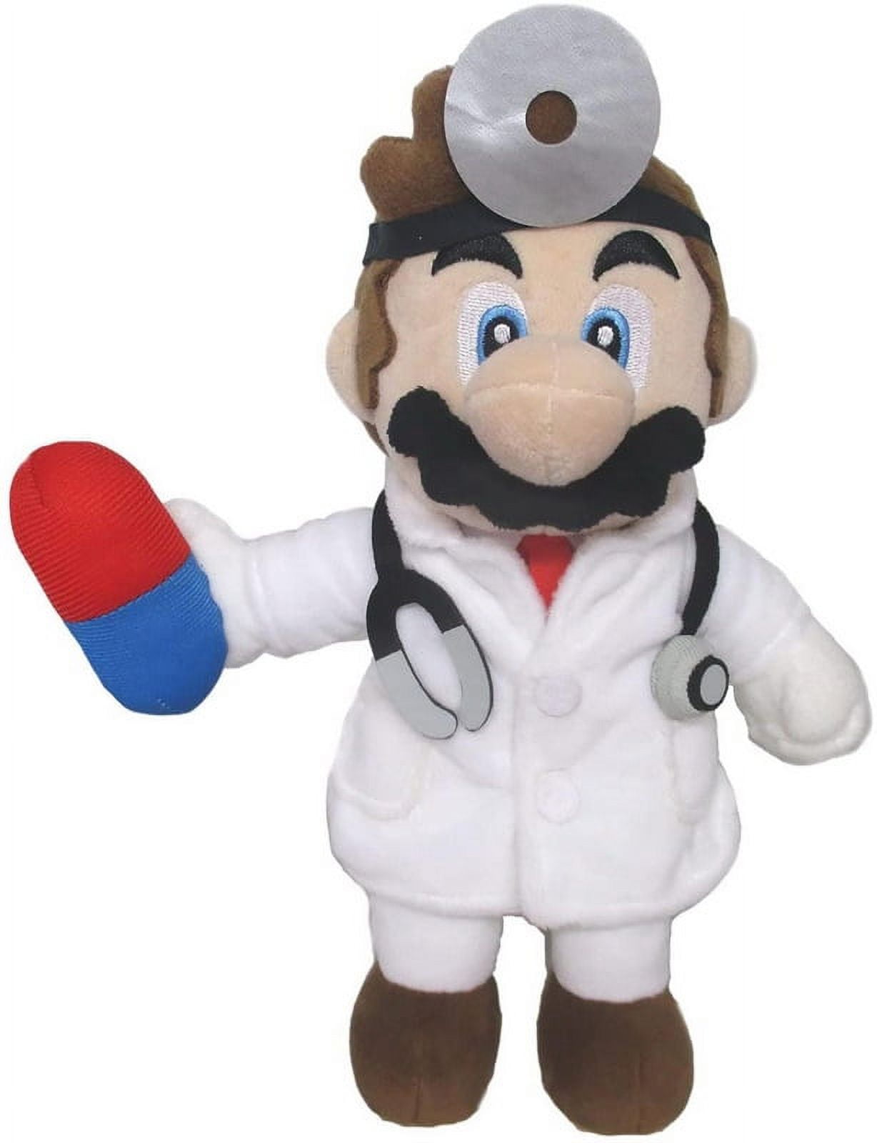 Super Mario Bros. Doctor Mario 10 Plush Figure - Walmart.com