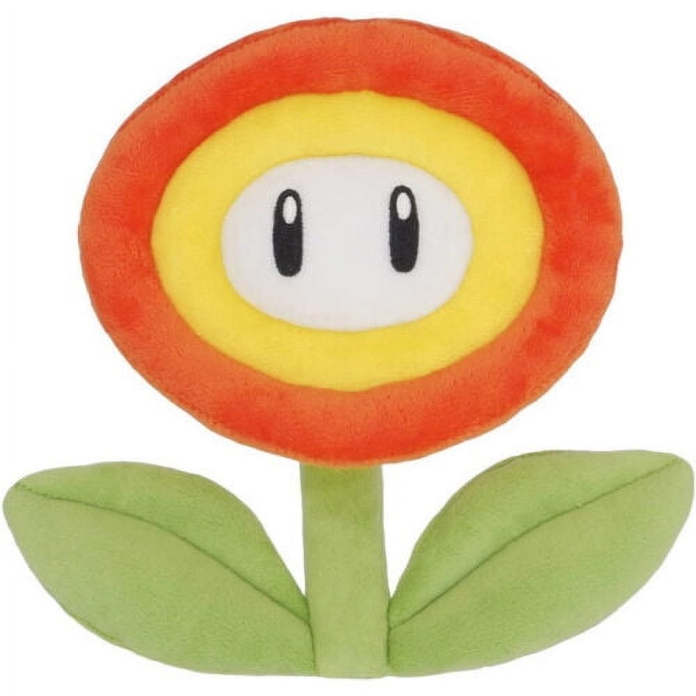 Super Mario Bros Fire Flower 6" Plush [Little Buddy] | #Catalog ...