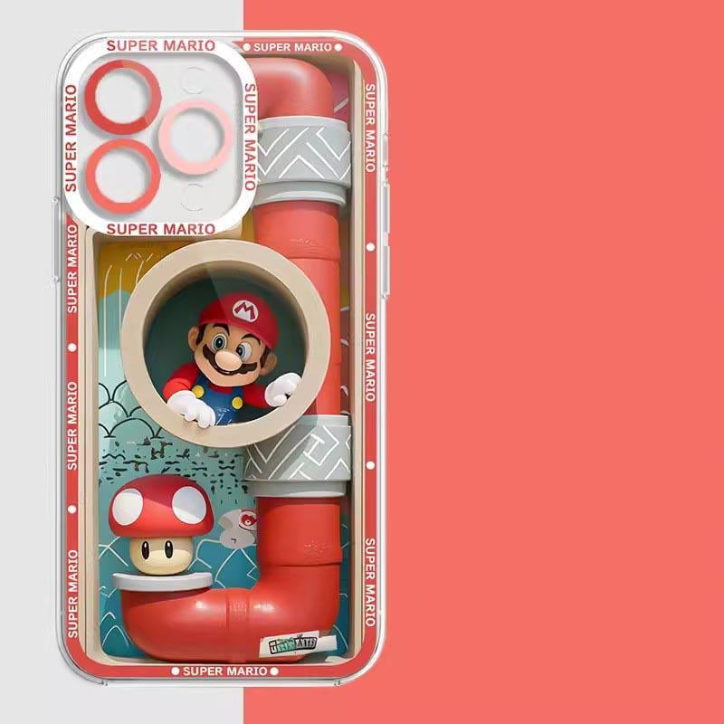 Super Mario Bros Game Case For Iphone 15 Pro Max 16 11 14 13 12聽X XS XR ...
