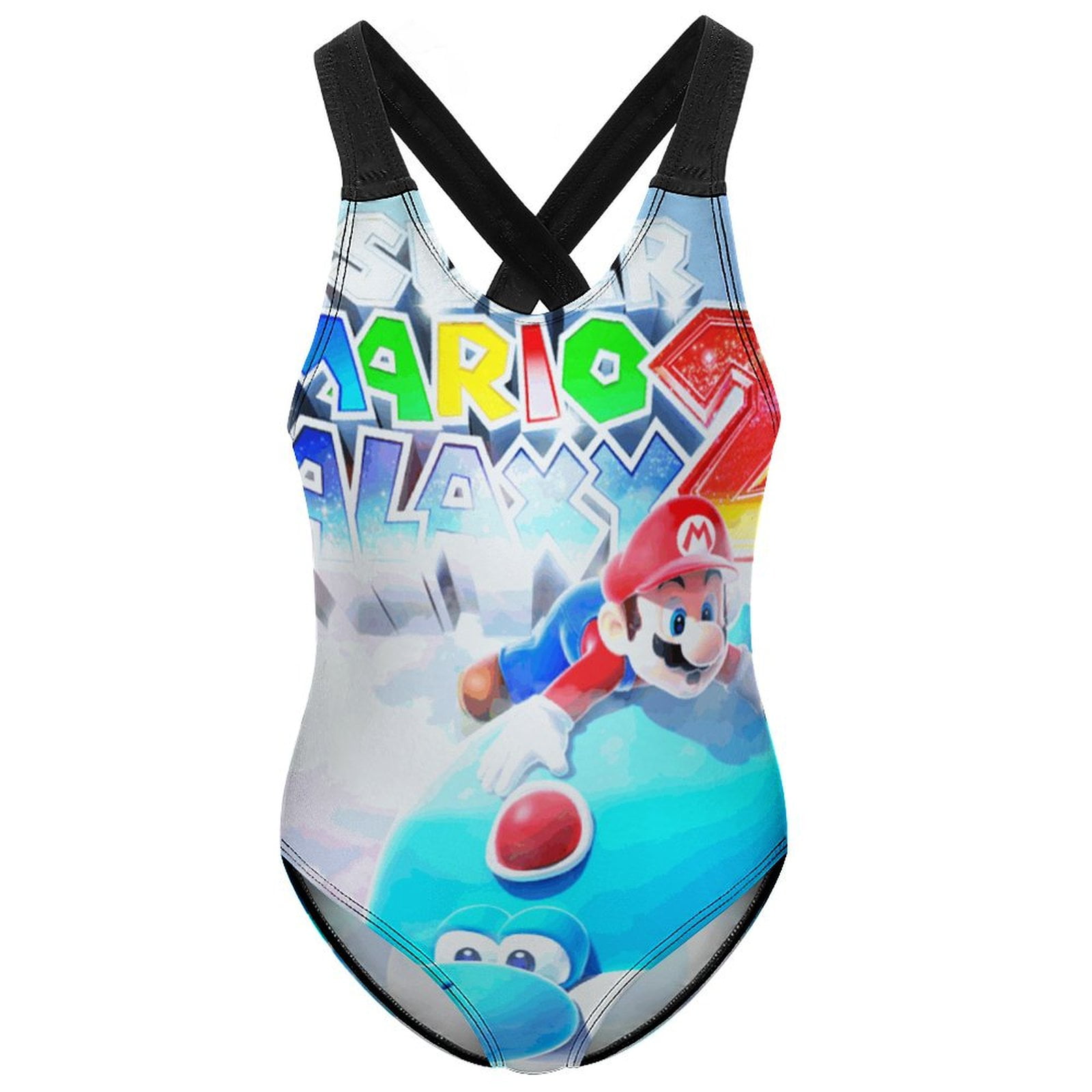Super Mario Bros Girl's One-piece Swimsuit Summer Children's Beach ...