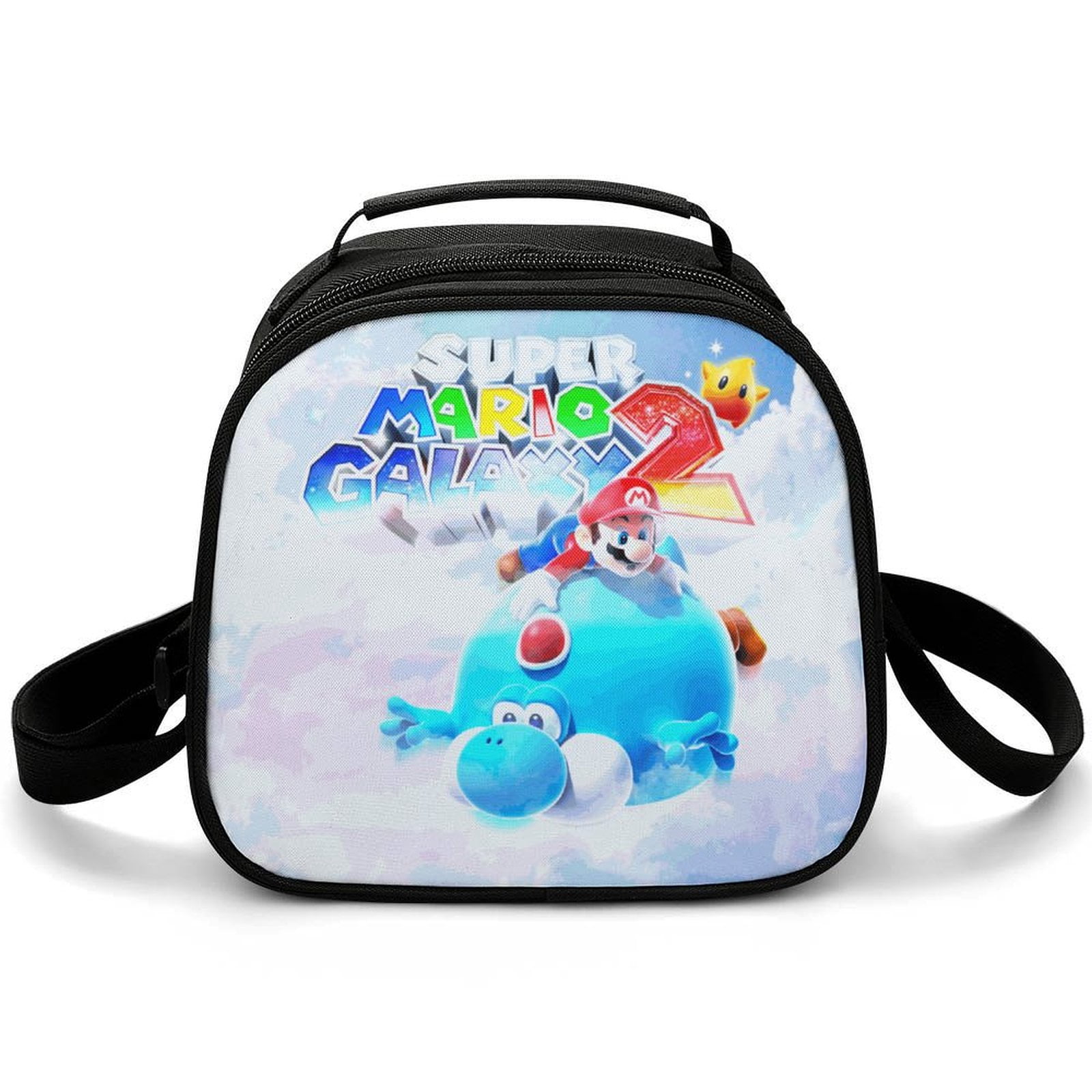 Super Mario Bros Insulated Lunch Bag Portable Lunch Box Reusable Therma ...