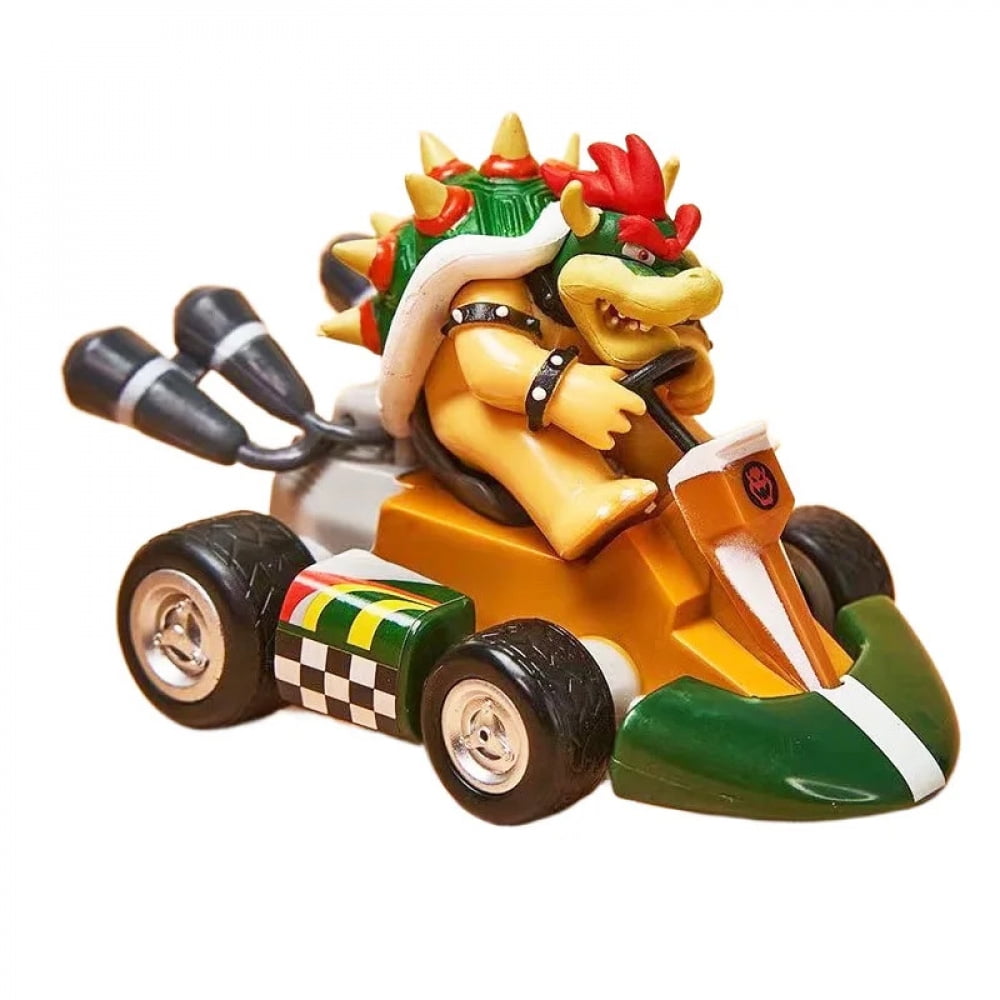Super Mario Bros Karting Luigi Bowser Princess Peach Yoshi Toad Action ...
