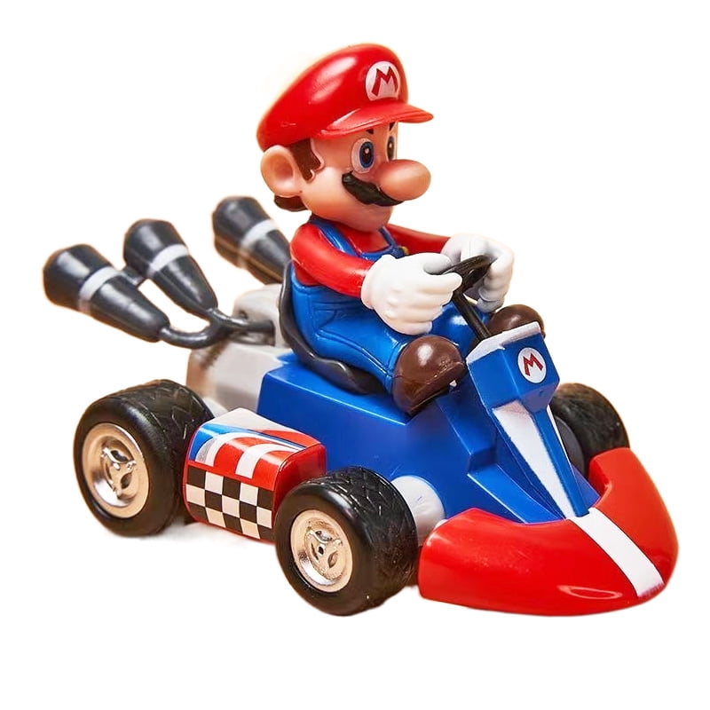 Super Mario Bros Karting Luigi Bowser Princess Peach Yoshi Toad Action ...