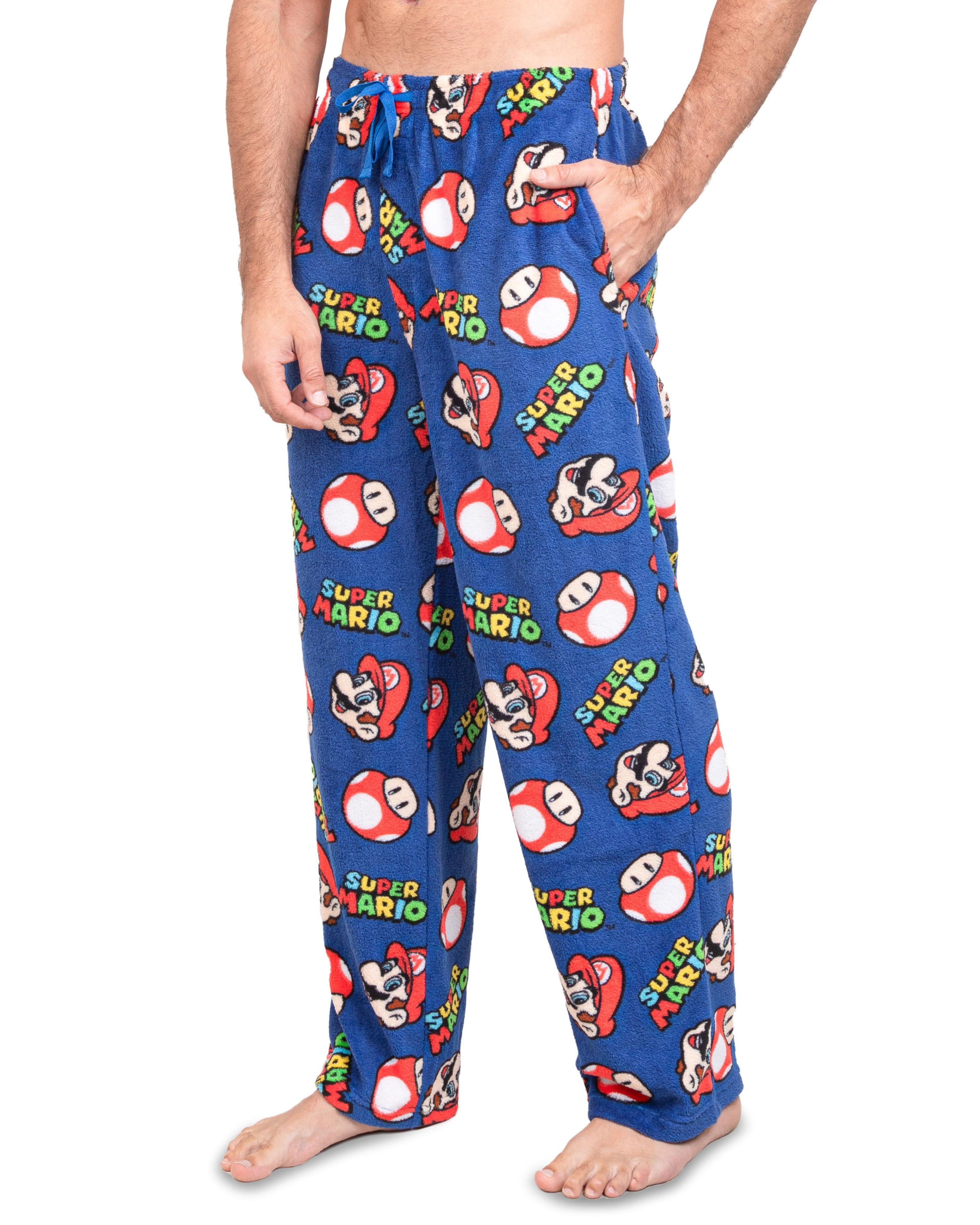 Super Mario Bros.Kinoko Warm, Plush Pants (Men's) - Walmart.com