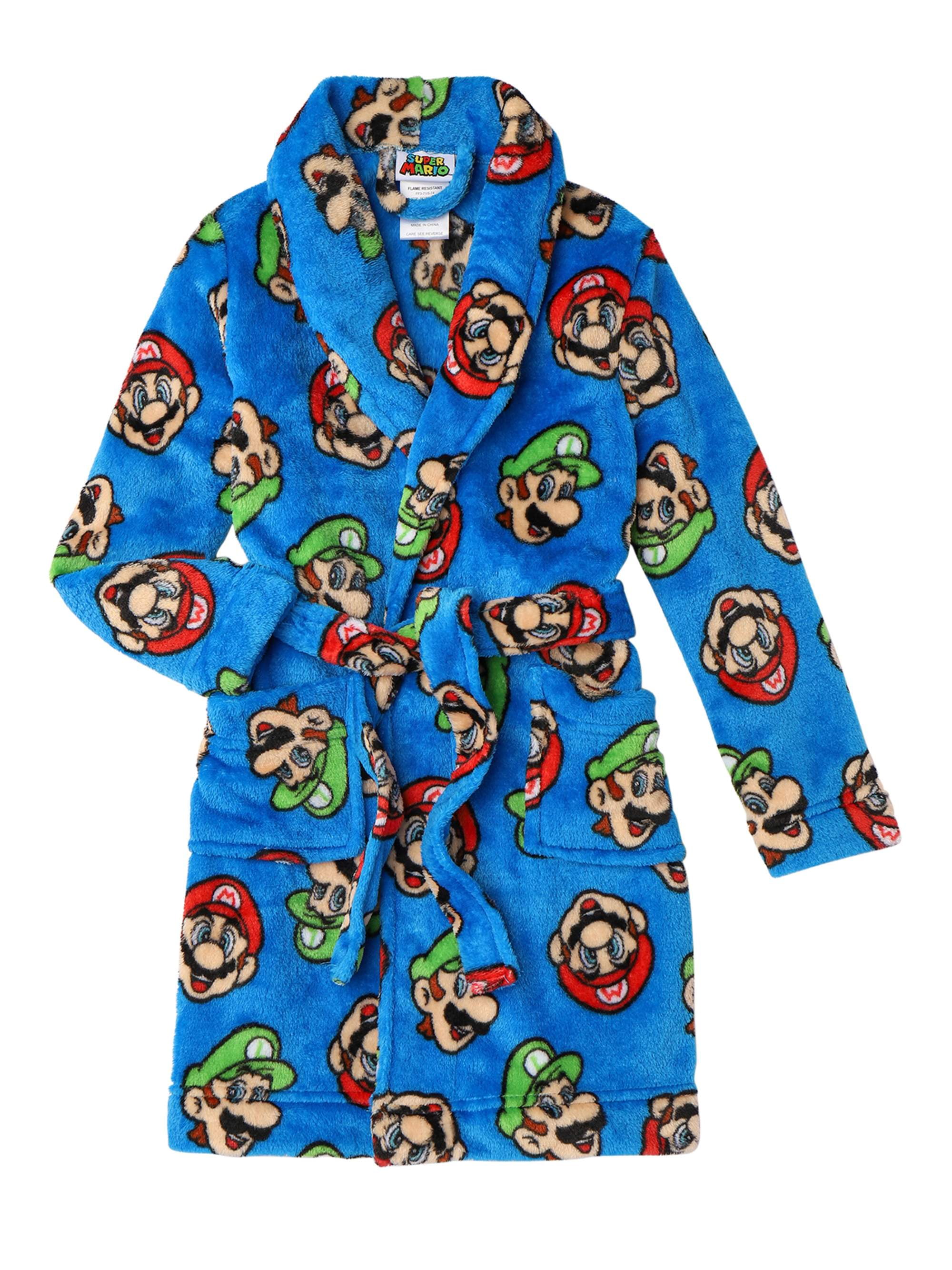 Super Mario Bros. Little & Big Boys Robe - Walmart.com