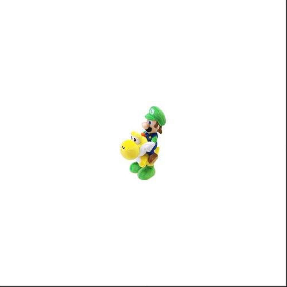 Super Mario Bros Luigi 8" Plush [Riding Yellow Yoshi] - Walmart.com