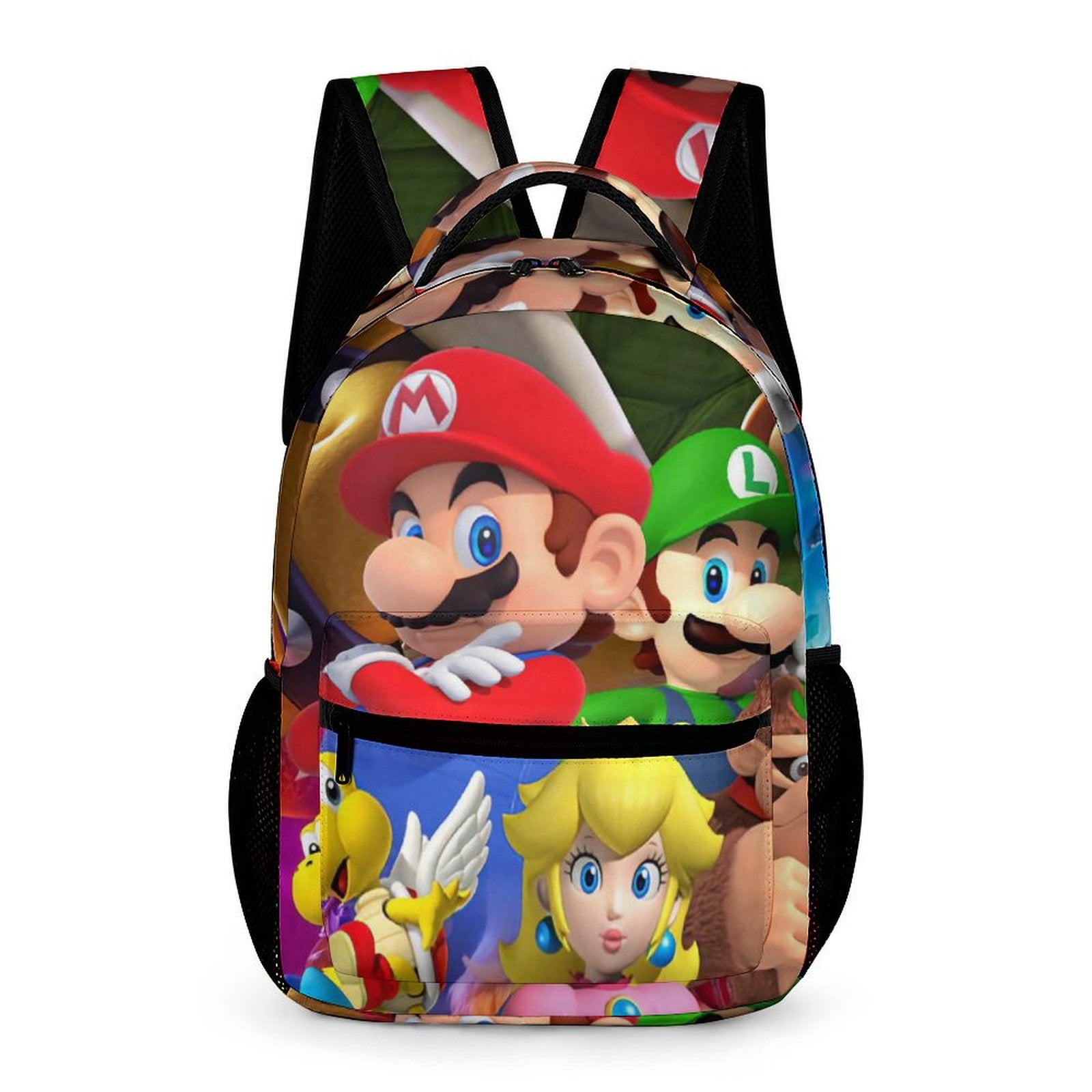 Super Mario Bros Luigi Movie Backpack Daypack Schoolbag Student Bookbag ...