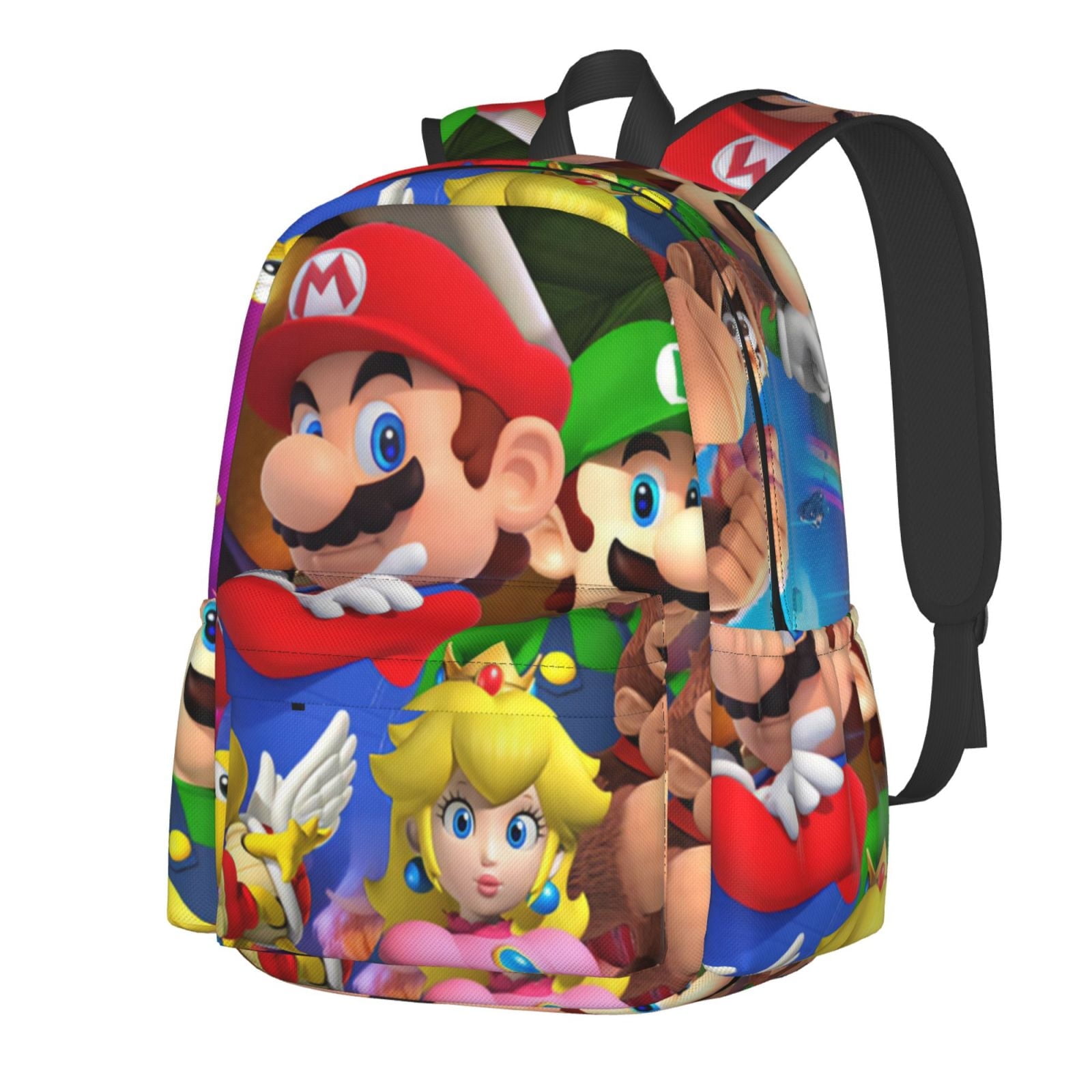 Super Mario Bros Luigi Movie Backpack Daypack Shoulders Travel Bag ...