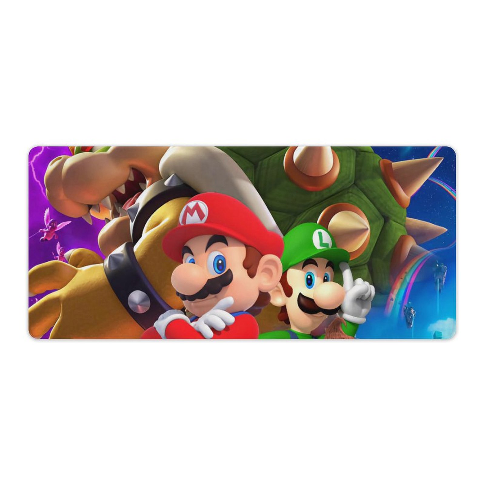 Super Mario Bros Luigi Movie Extended Gaming Mouse Pad No-sliped Large ...
