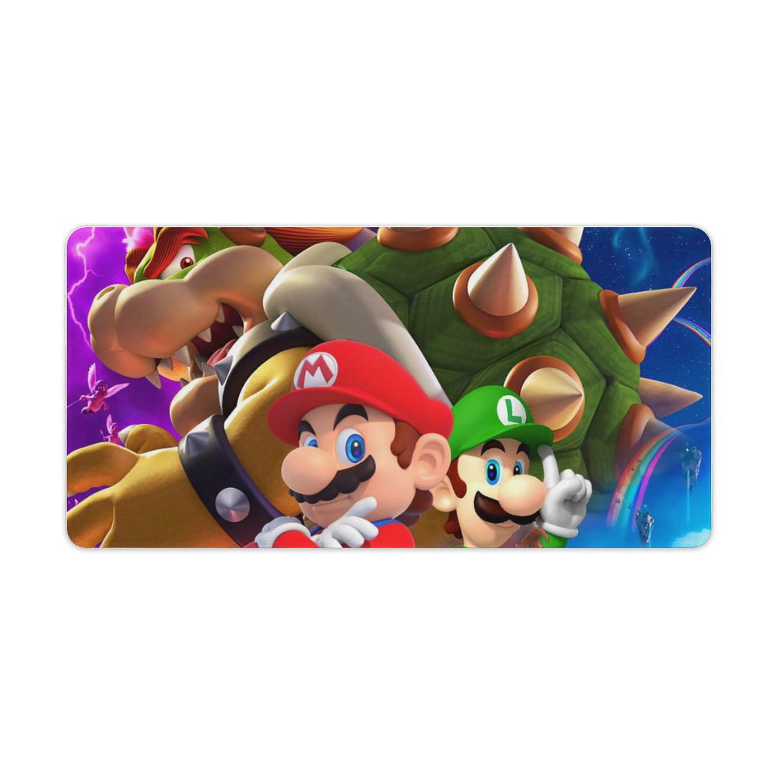 Super Mario Bros Luigi Movie Extended Gaming Mouse Pad No-sliped Large ...