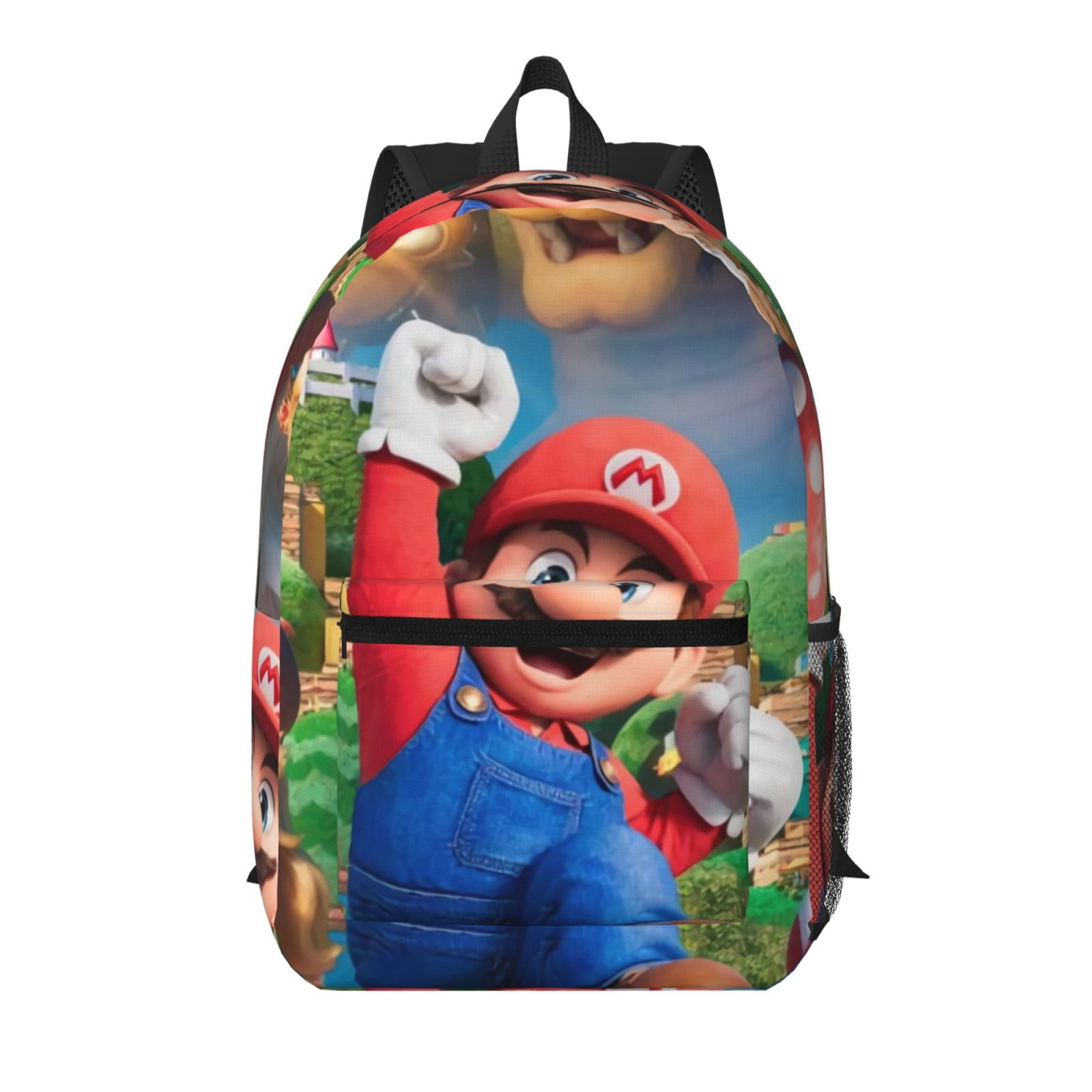 Super Mario Bros. Movie Backpack, 17 "Backpack with Pockets Lightweight ...
