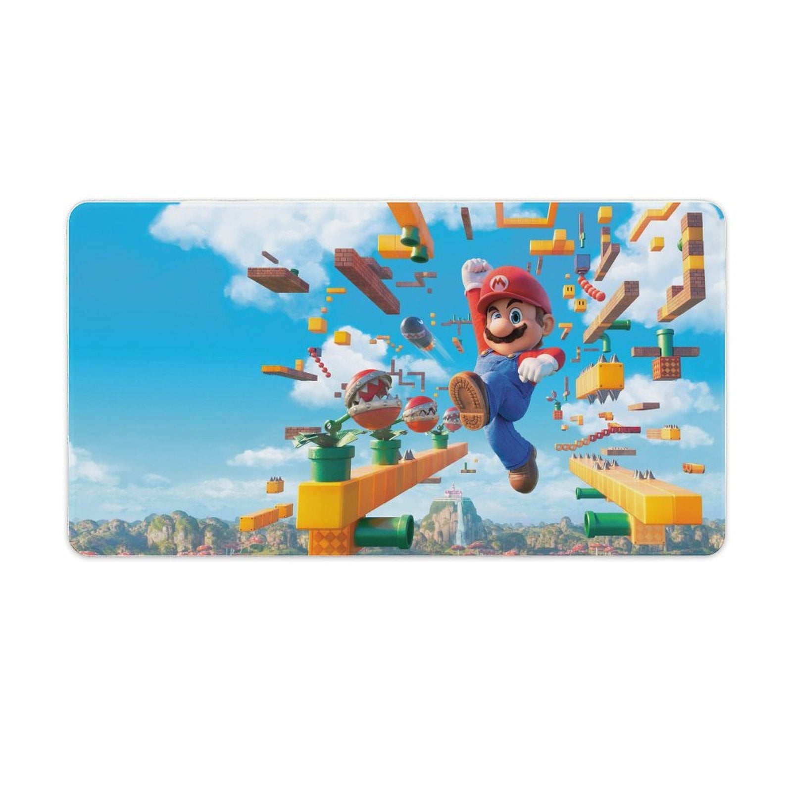Super Mario Bros. Movie Extended Gaming Mouse Pad No-sliped Large Desk ...